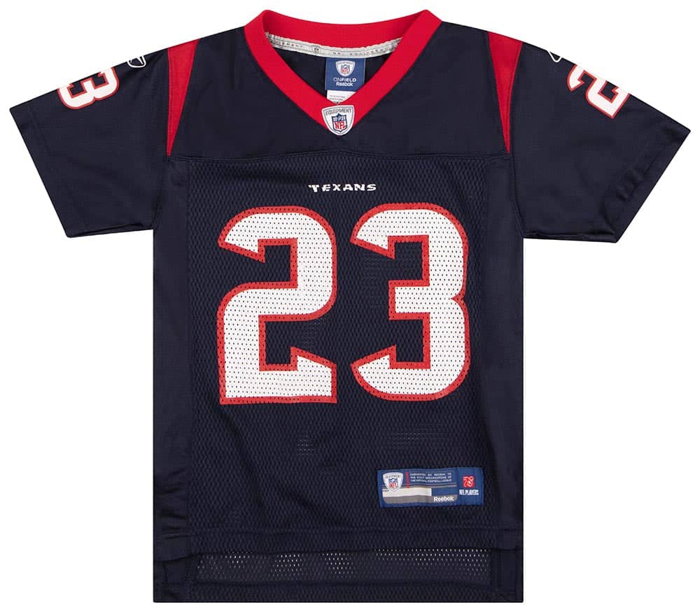 2009-11 Houston Texans Foster #23 Reebok On Field Jersey (Home) Y