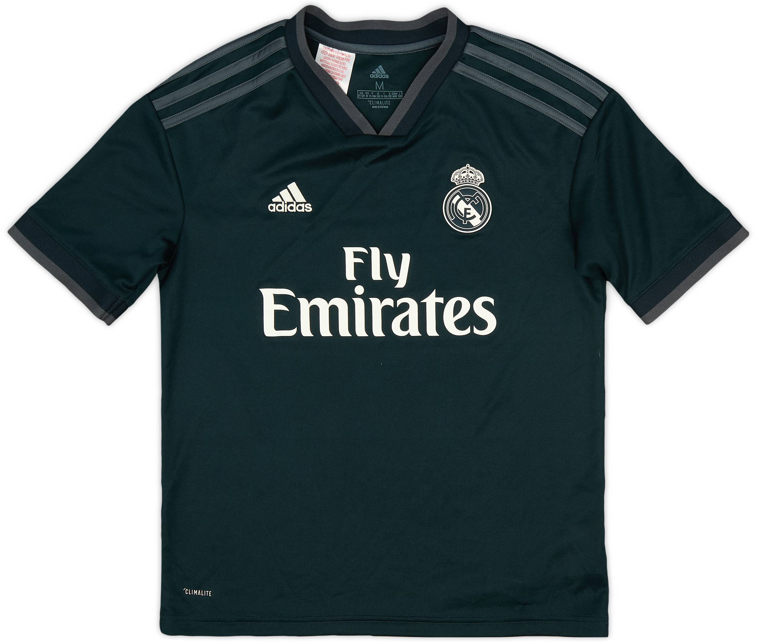 2018-19 Real Madrid Away Shirt - 9/10 - (M.Boys)