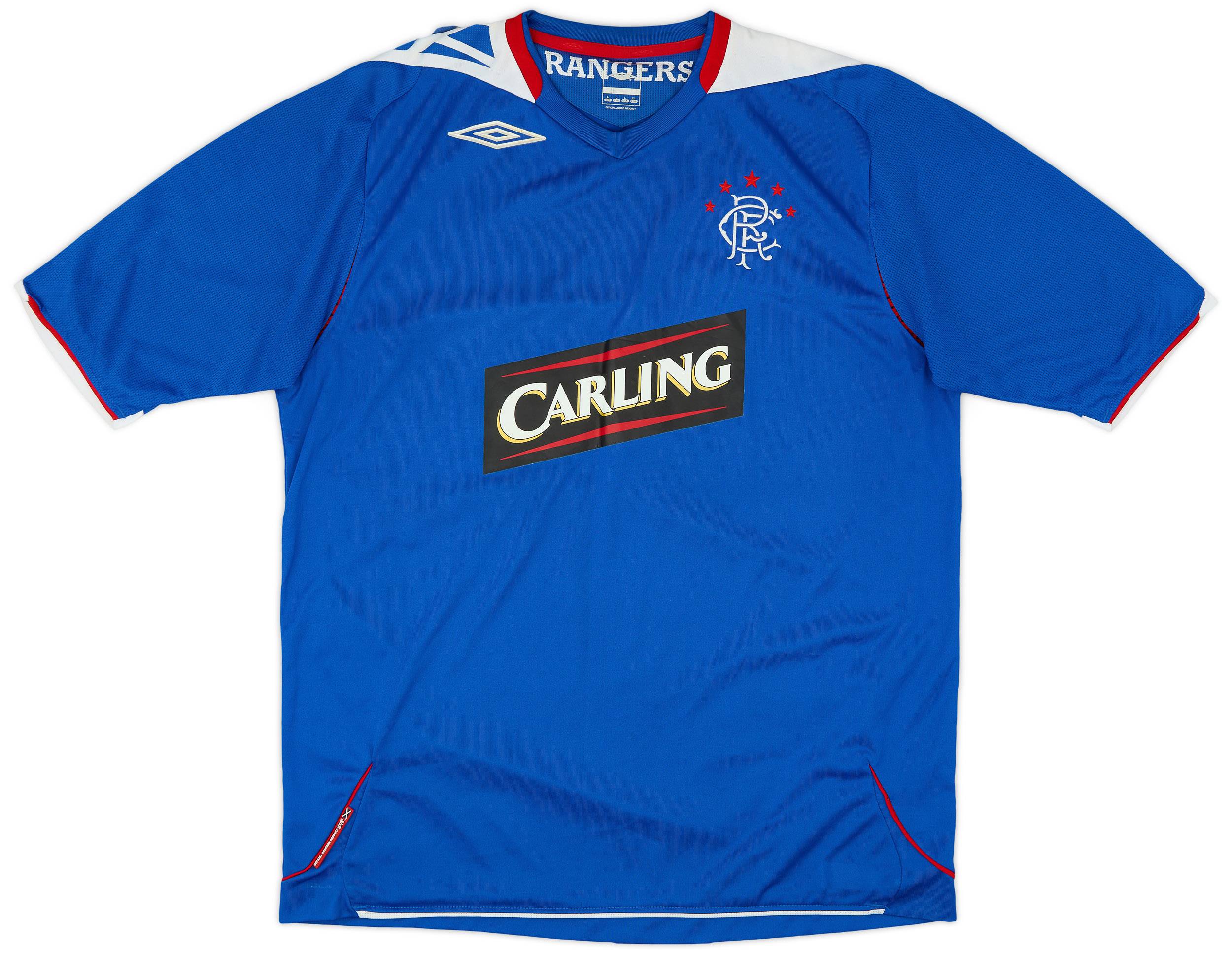 2006-07 Rangers Home Shirt - 6/10 - (L)