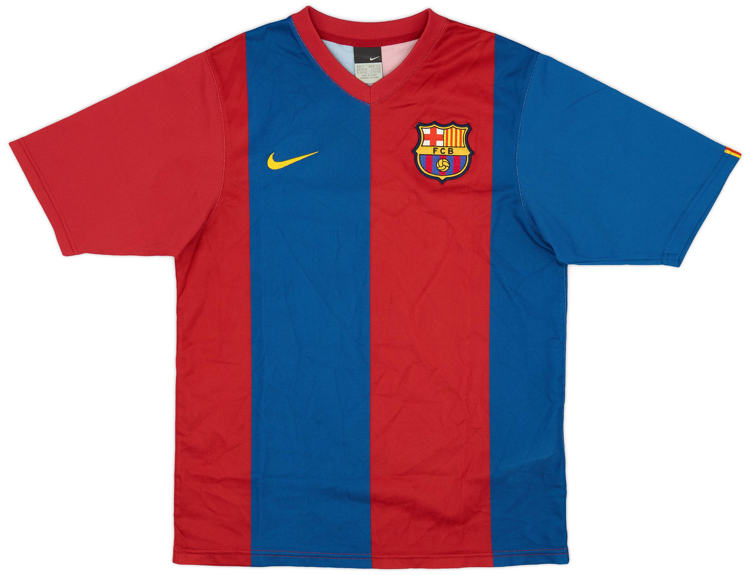 2006-07 Barcelona Basic Home Shirt - 8/10 - (S)