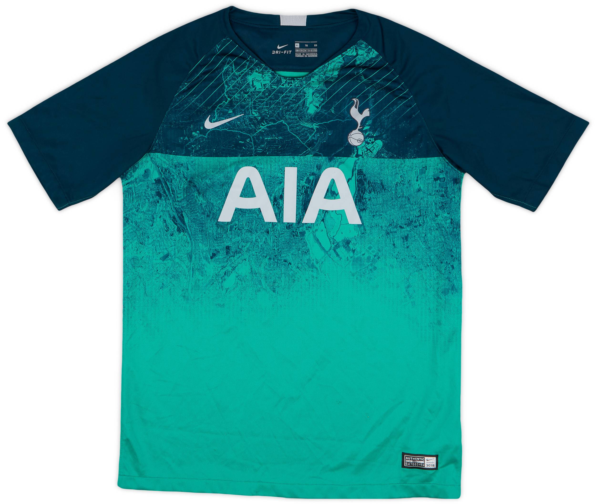 2018-19 Tottenham Third Shirt - 6/10 - (XL.Boys)