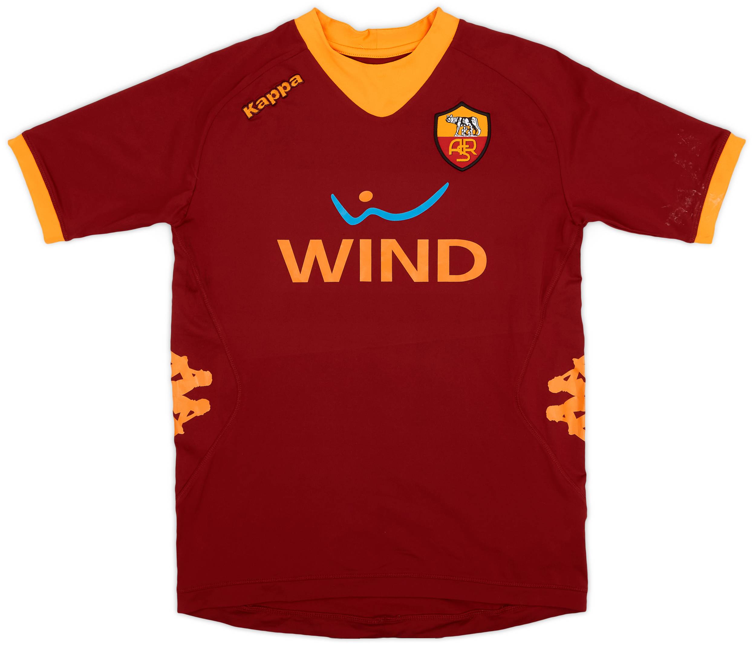 2011-12 Roma Home Shirt #10 - 4/10 - (XL.Boys)