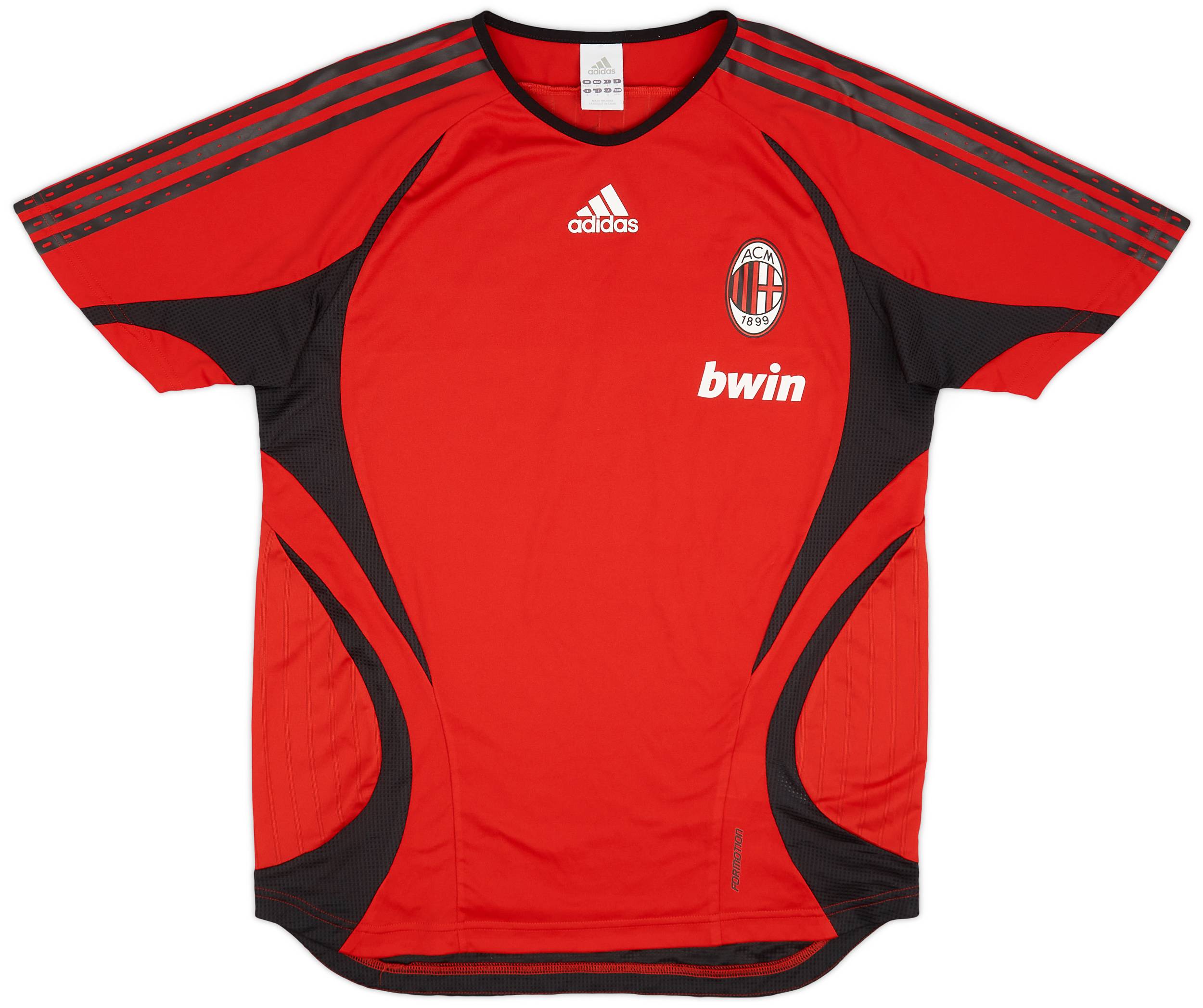 2006-07 AC Milan adidas Formotion Training Shirt - 7/10 - (M/L)