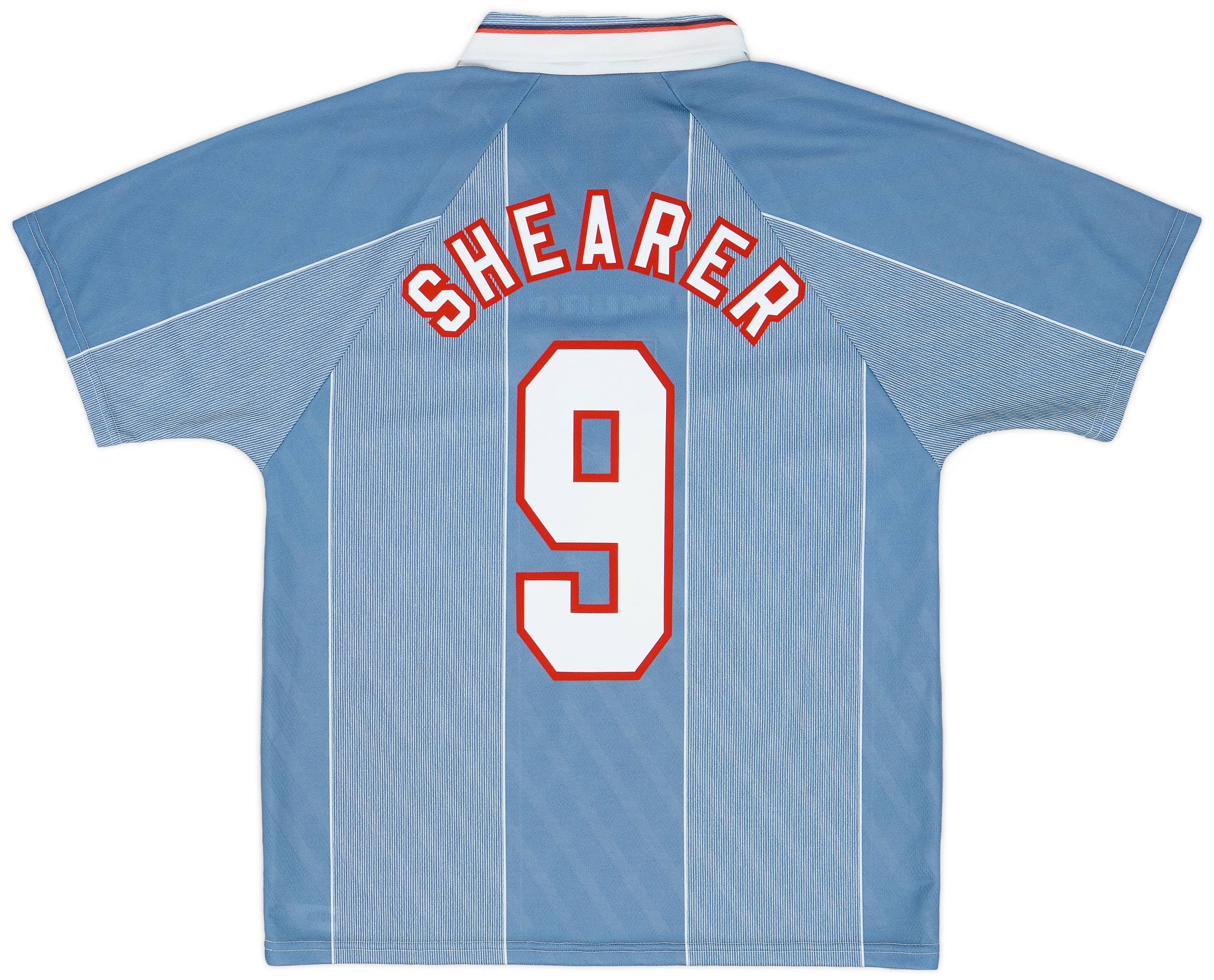 1996-97 England Away Shirt Shearer #9 - 9/10 - (M)