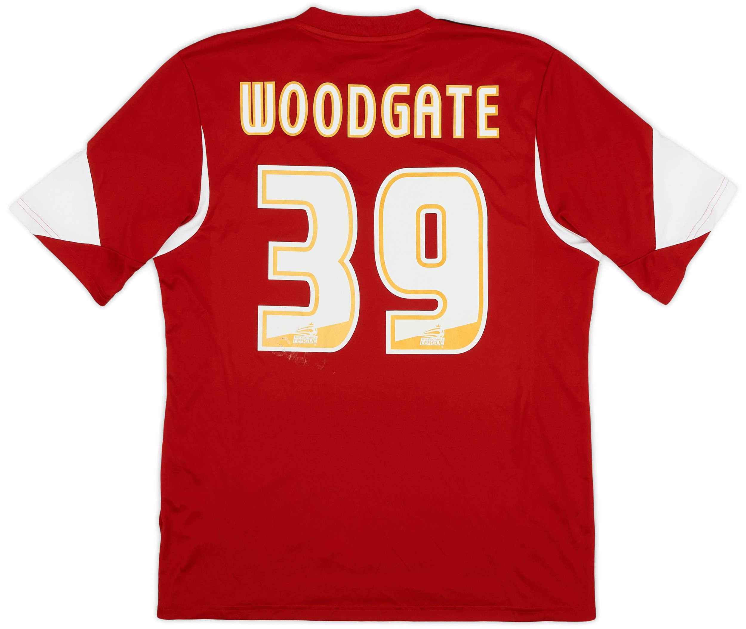 2013-14 Middlesbrough Home Shirt Woodgate #39 - 6/10 - (L)