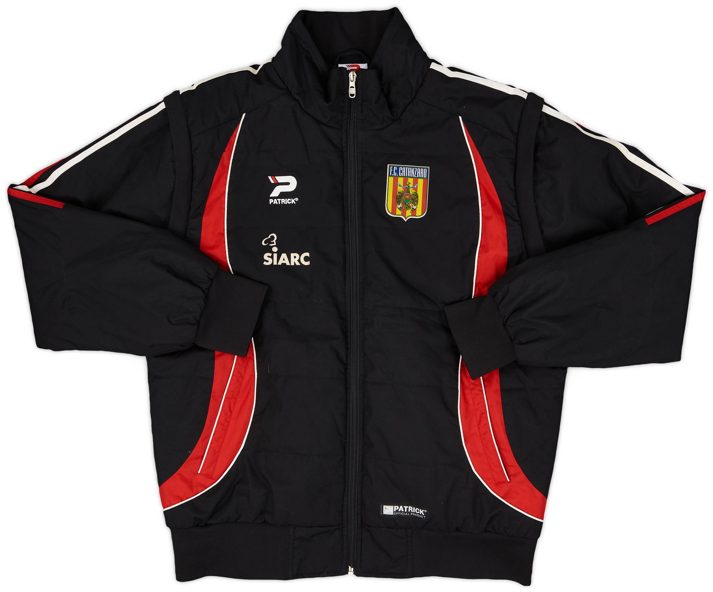 2008-09 Catanzaro Patrick Padded Bench Coat - 8/10 - (L)