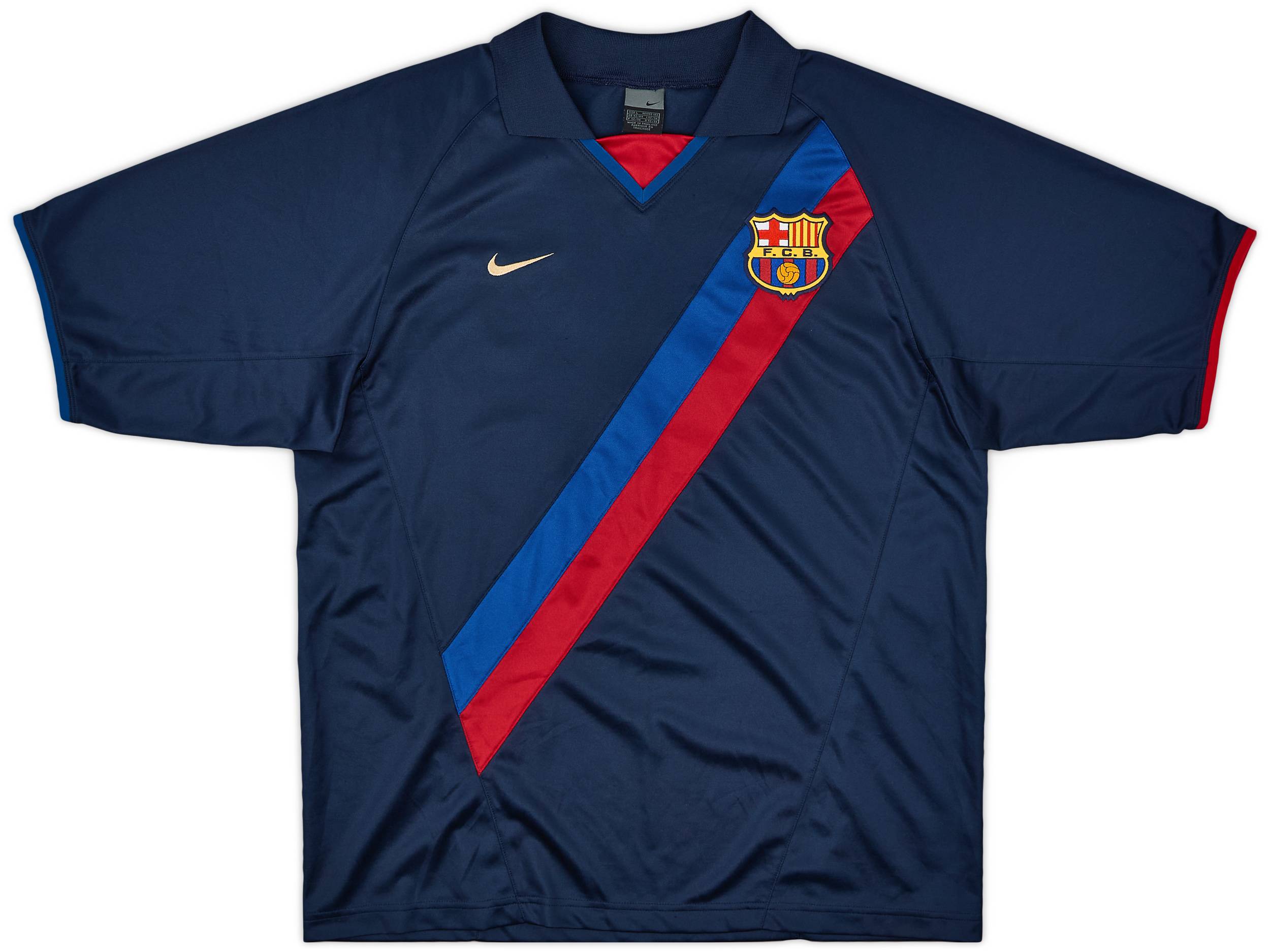 2002-03 Barcelona Basic Away Shirt - 9/10 - (L)