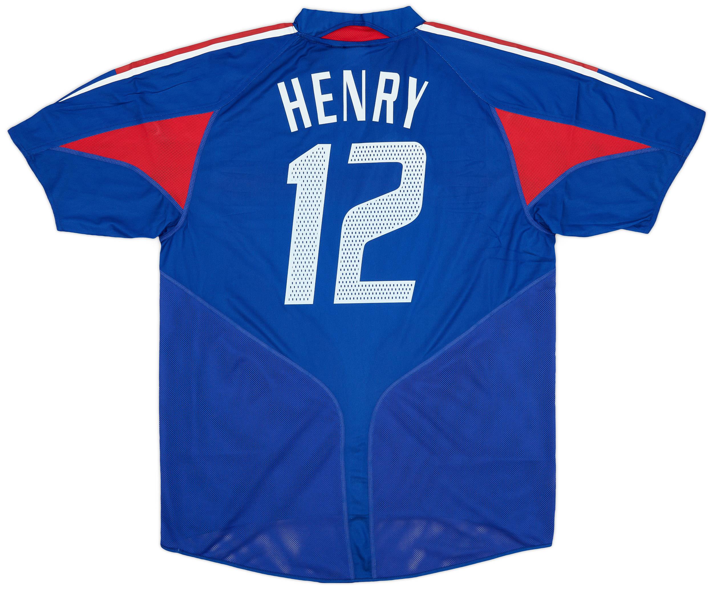 2004-06 France Home Shirt Henry #12 (L)