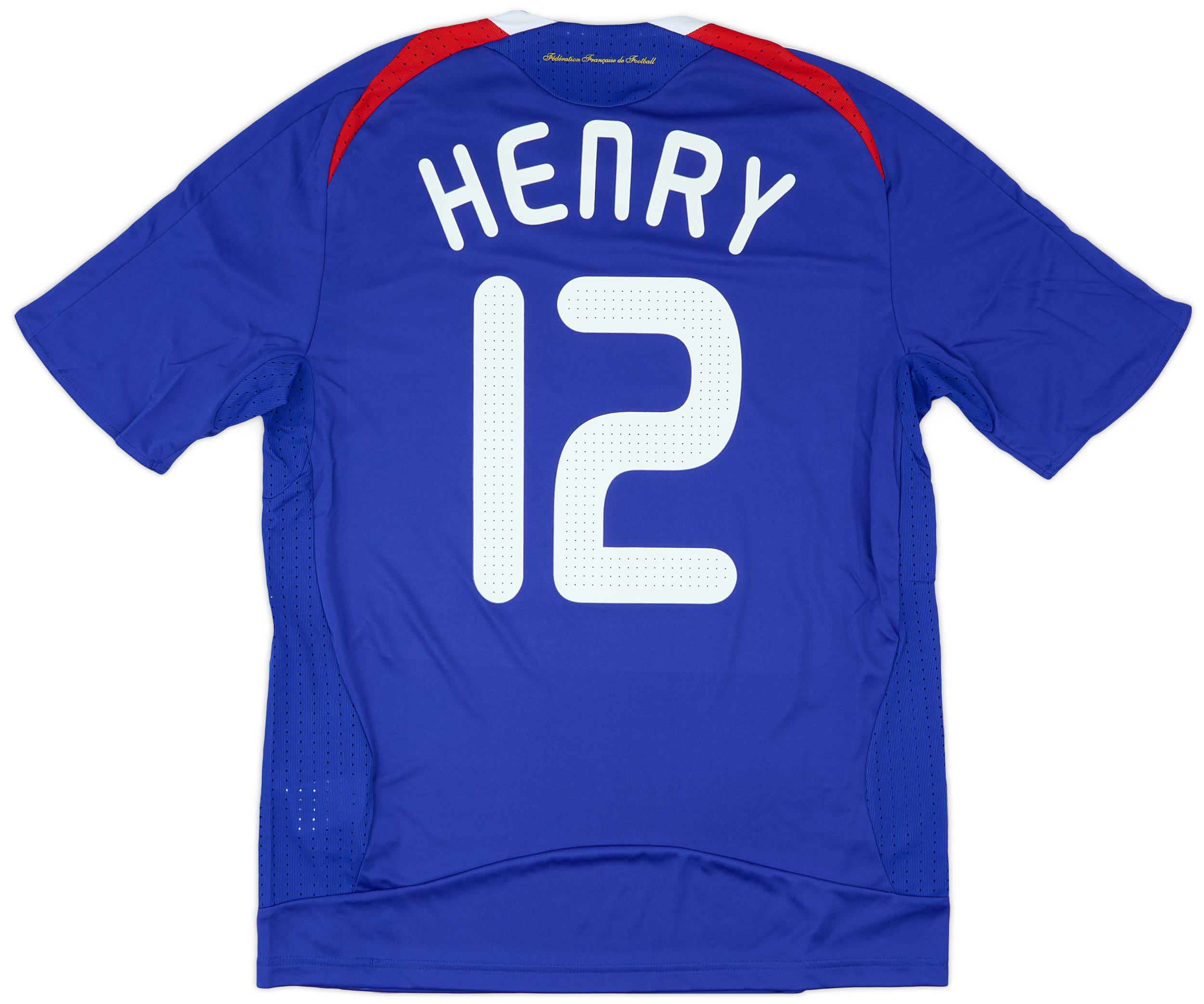 2007-08 France Home Shirt Henry #12 (M)