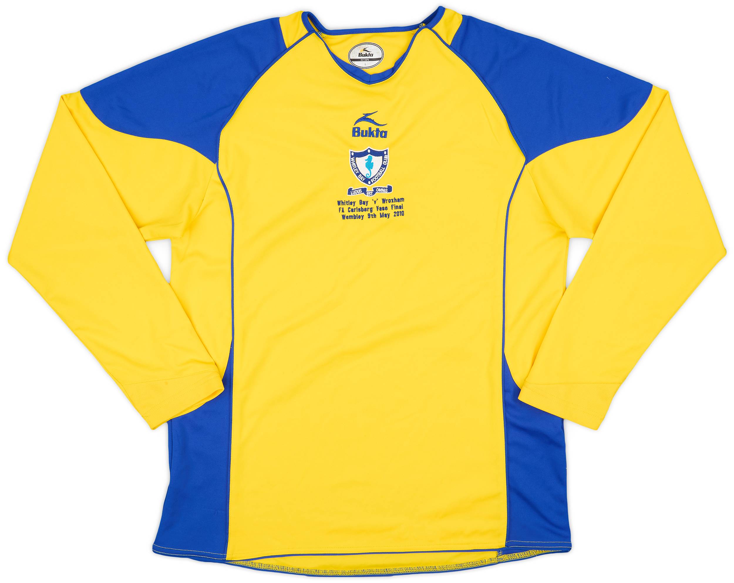 2009-10 Whitley Bay 'FA Vase Final' Away L/S Shirt - 9/10 - (L)