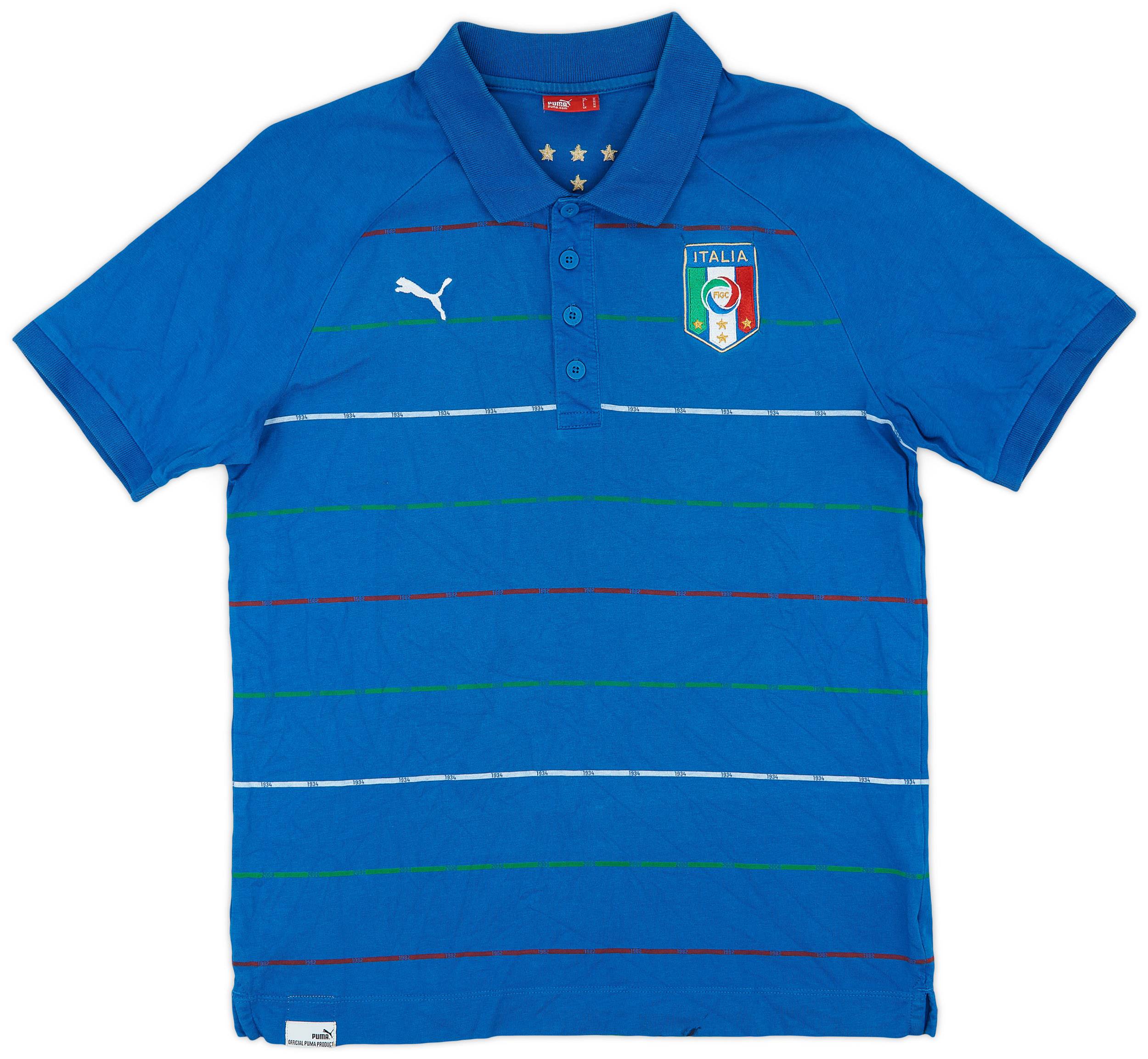 2006-07 Italy Puma Polo Shirt - 7/10 - (M)