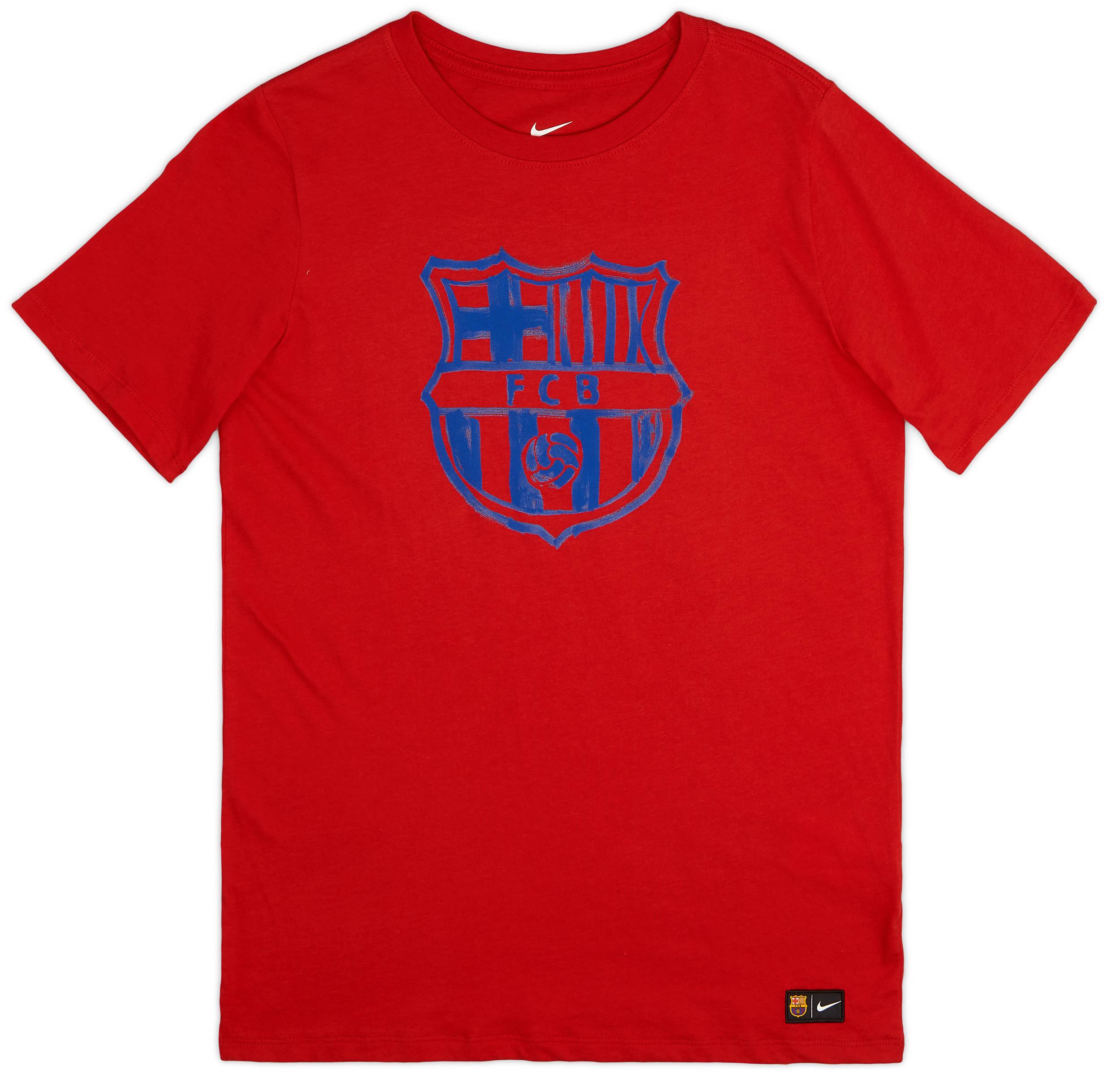 2016-17 Barcelona Nike Crest Tee (KIDS)