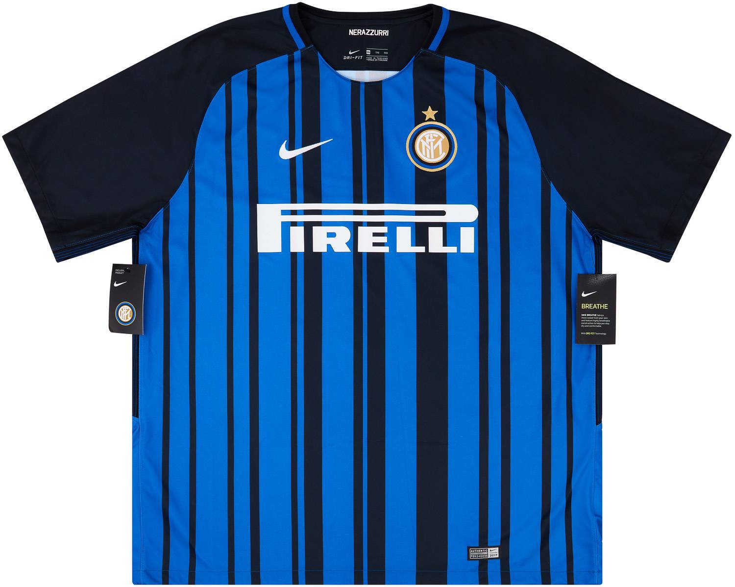 2017-18 Inter Milan Home Shirt XXL