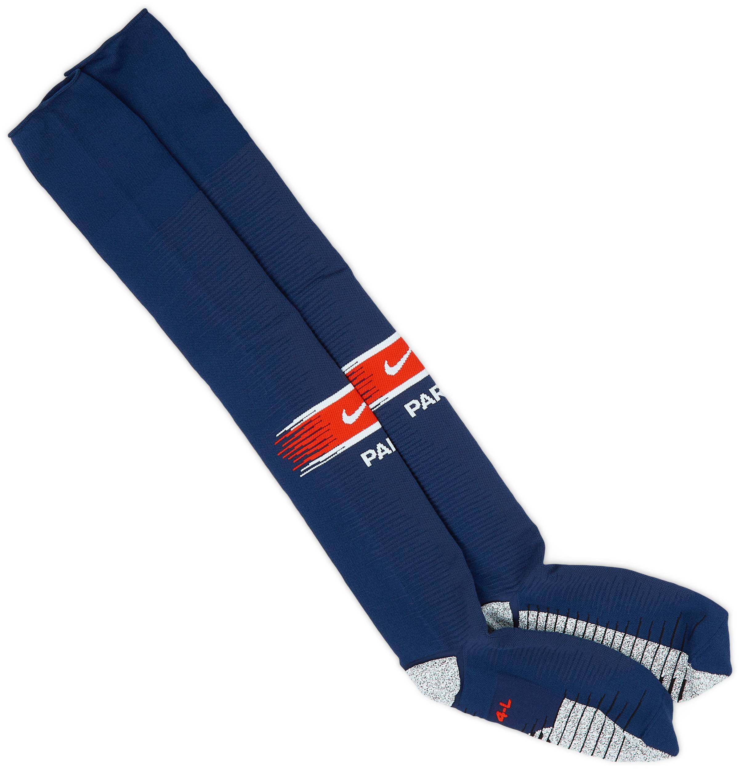 2018-19 Paris Saint-Germain Player Issue Home Socks