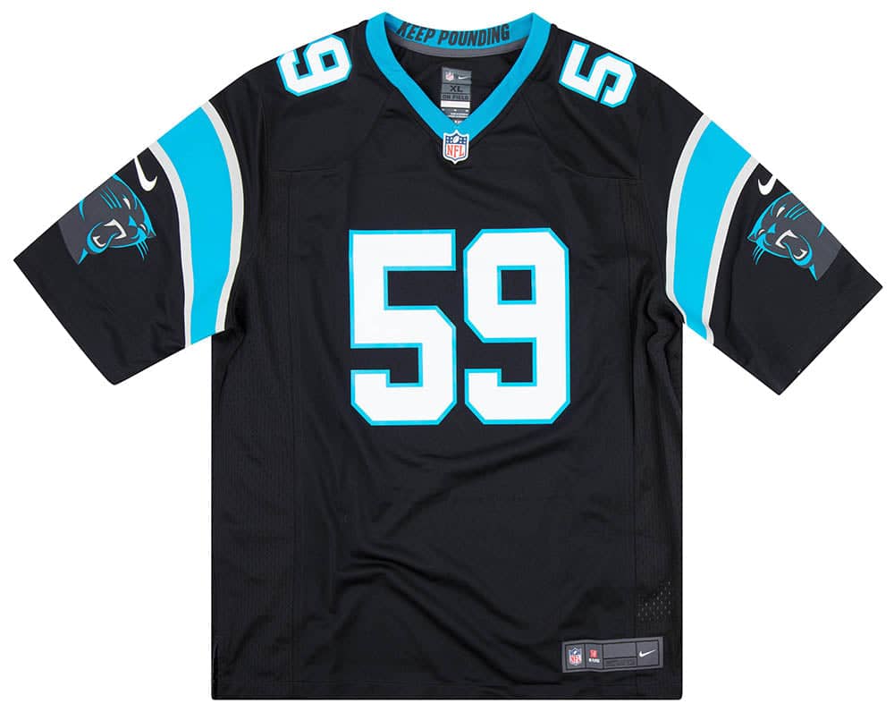 2012-18 Carolina Panthers Kuechly #59 Nike Game Jersey (Home) XL - W/Tags