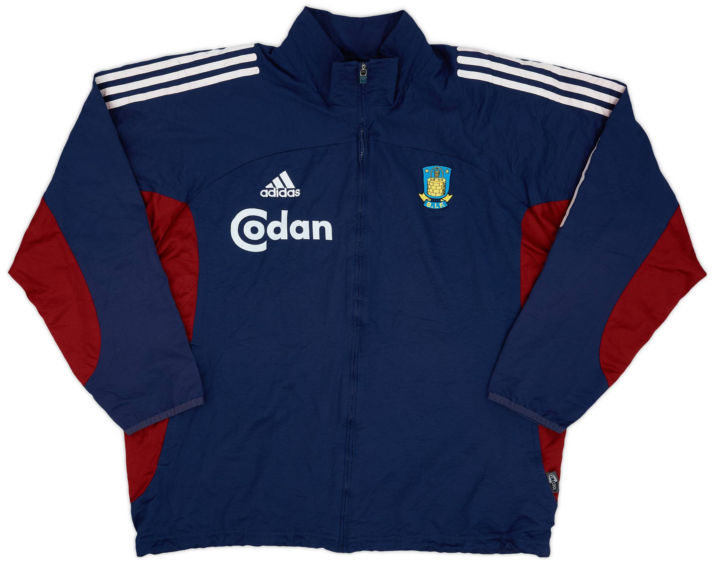 2002-03 Brondby adidas Track Jacket - 6/10 - (L)