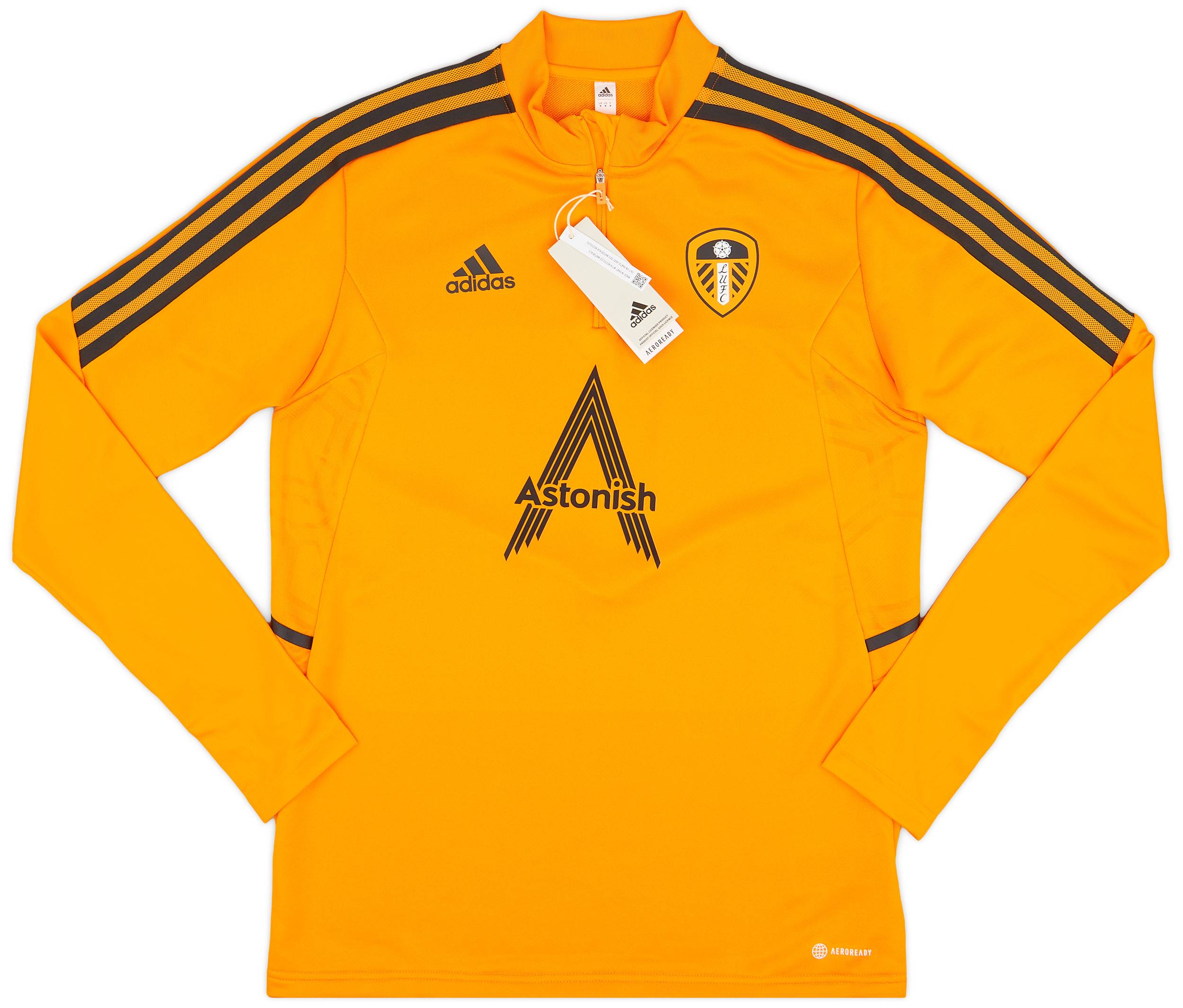 2022-23 Leeds United Player Issue 1/4 Zip Training Top