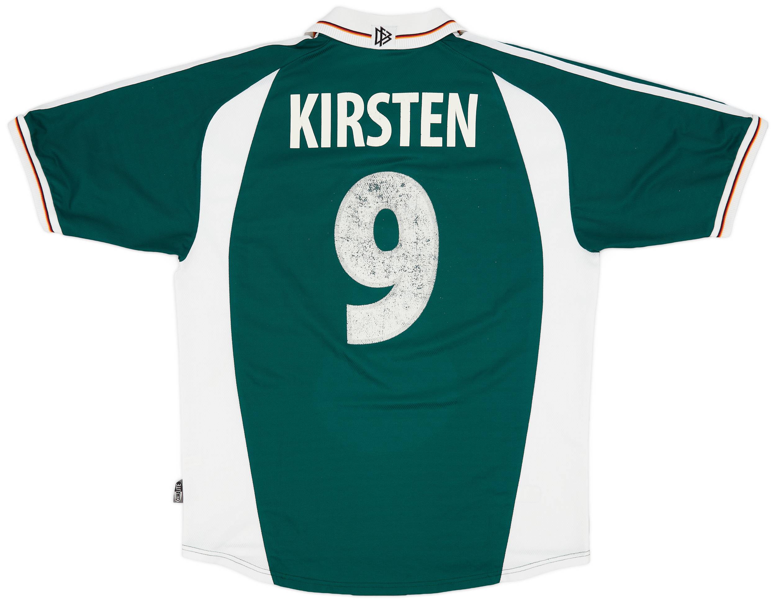 2000-02 Germany Away Shirt Kirsten #9 - 6/10 - (L)
