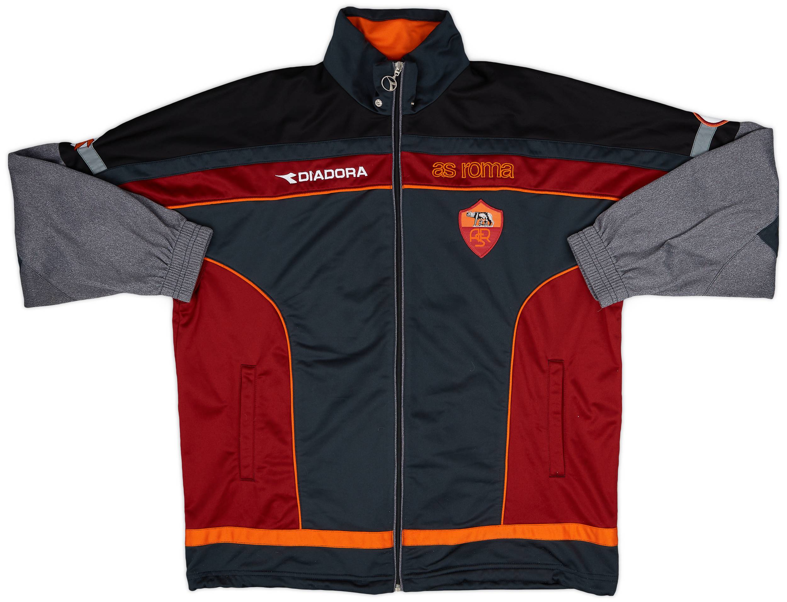1999-00 Roma Diadora Track Jacket - 7/10 - (XL)