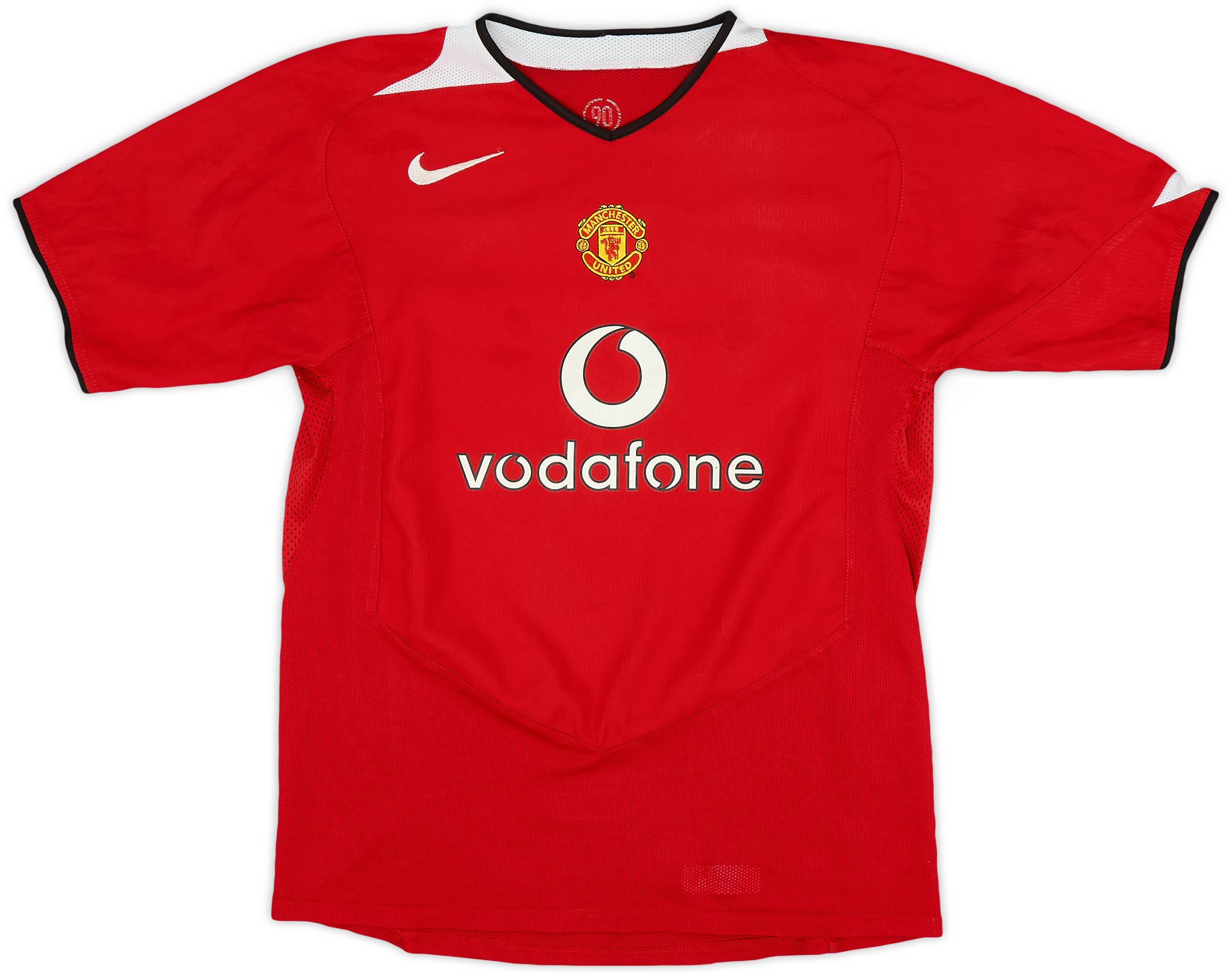 2004-06 Manchester United Home Shirt - 4/10 - (L.Boys)