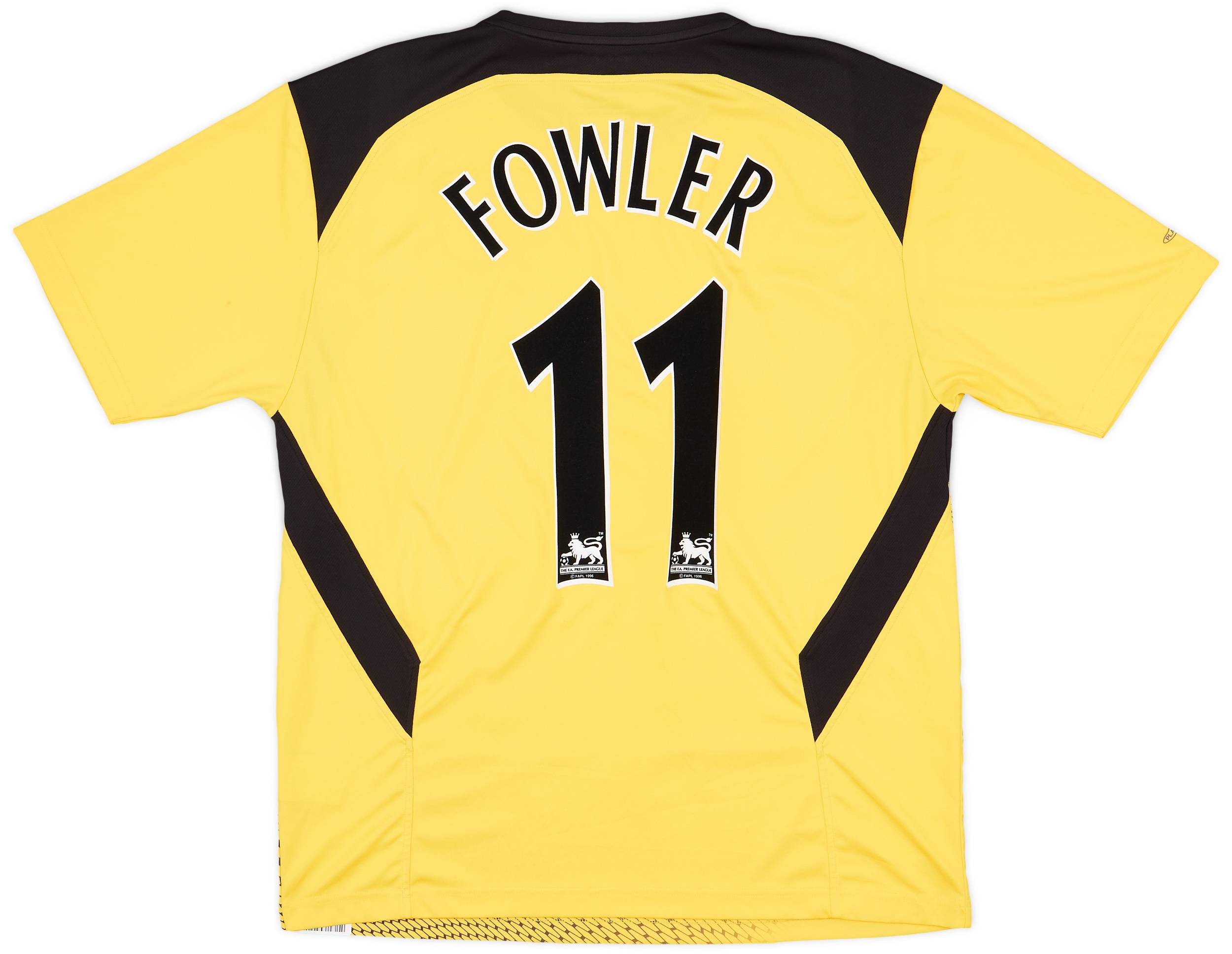 2004-06 Liverpool Away Shirt Fowler #11 - 8/10 - (L)