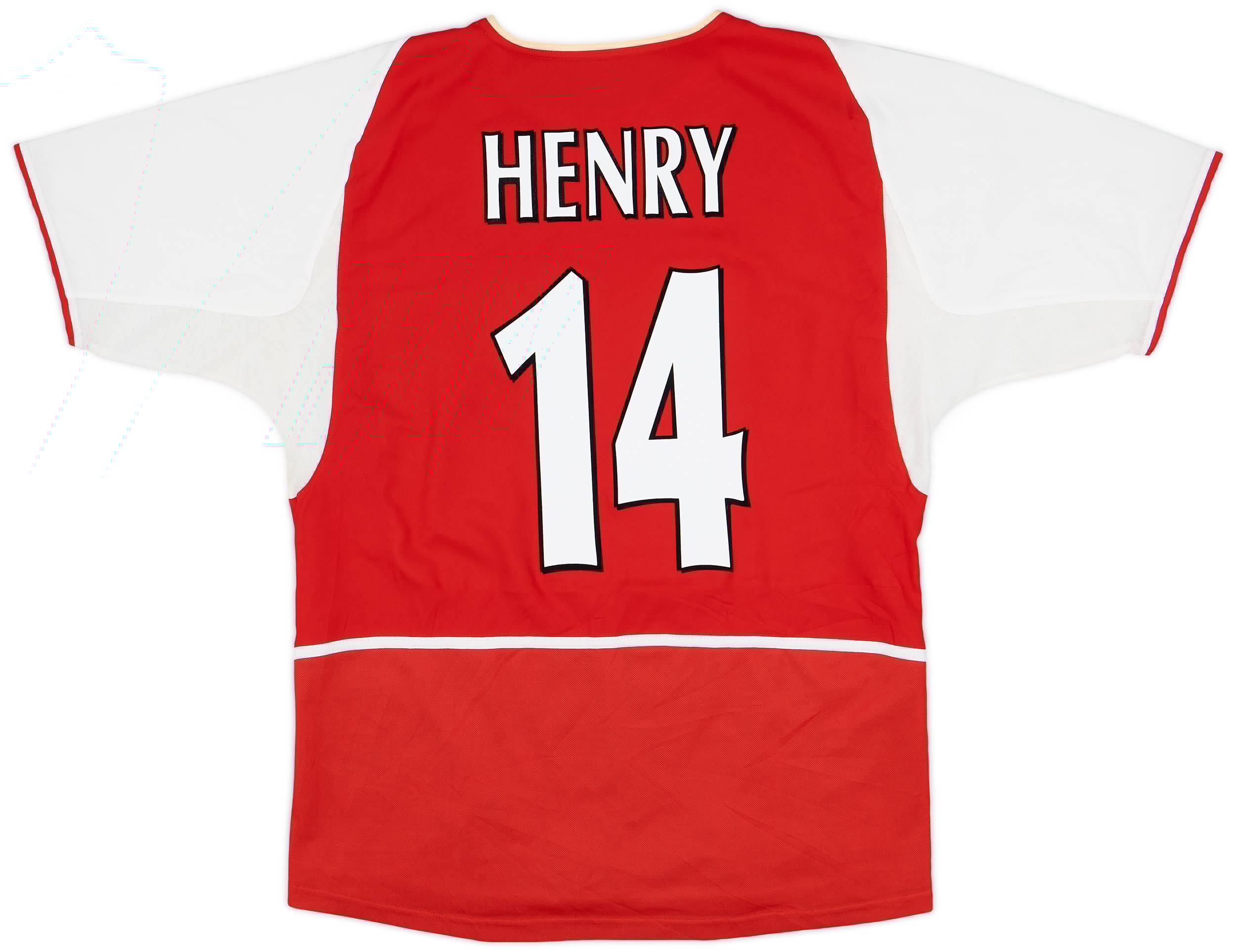 2002-04 Arsenal Home Shirt Henry #14 - 6/10 - (L)