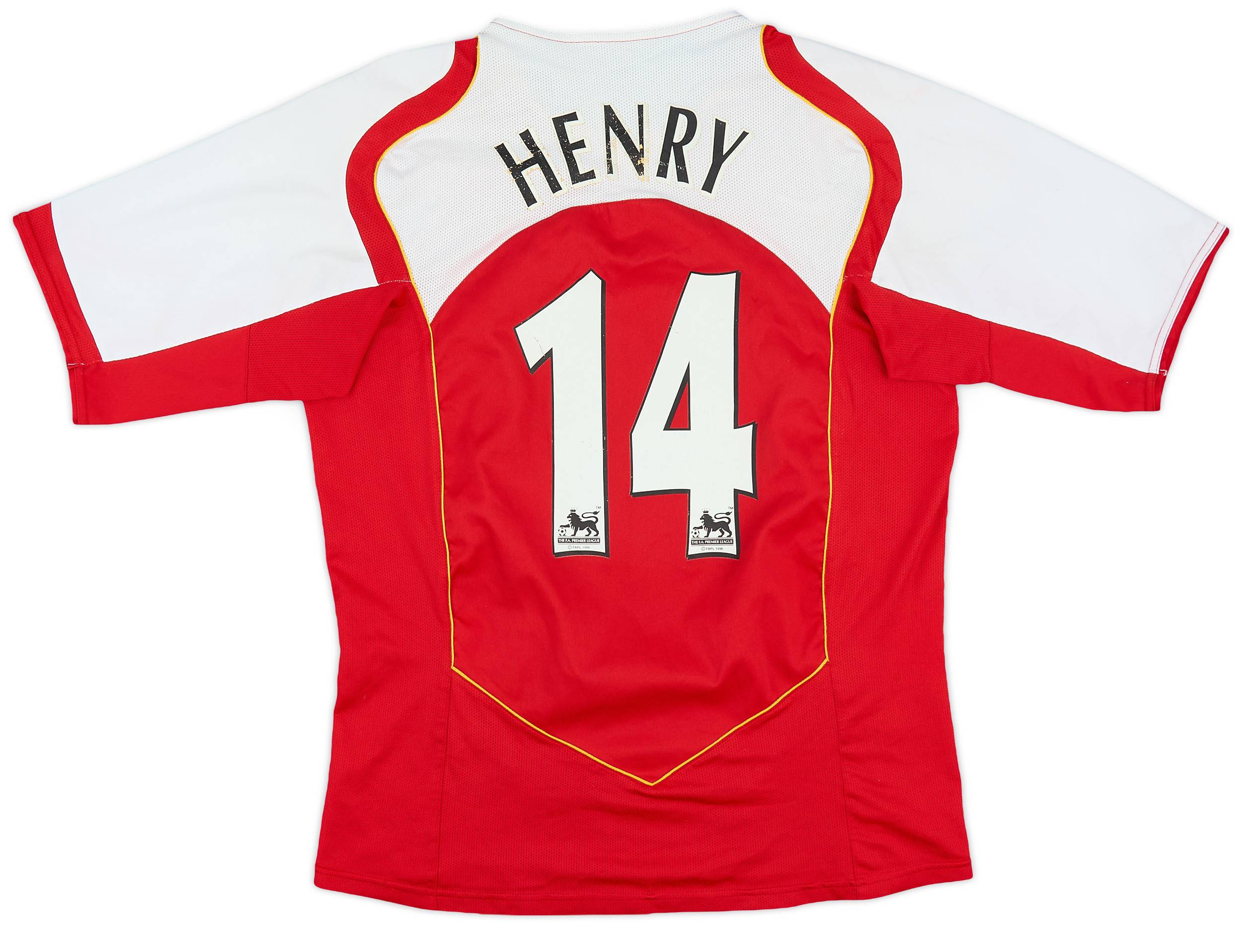 2004-05 Arsenal Home Shirt Henry #14 - 6/10 - (M)