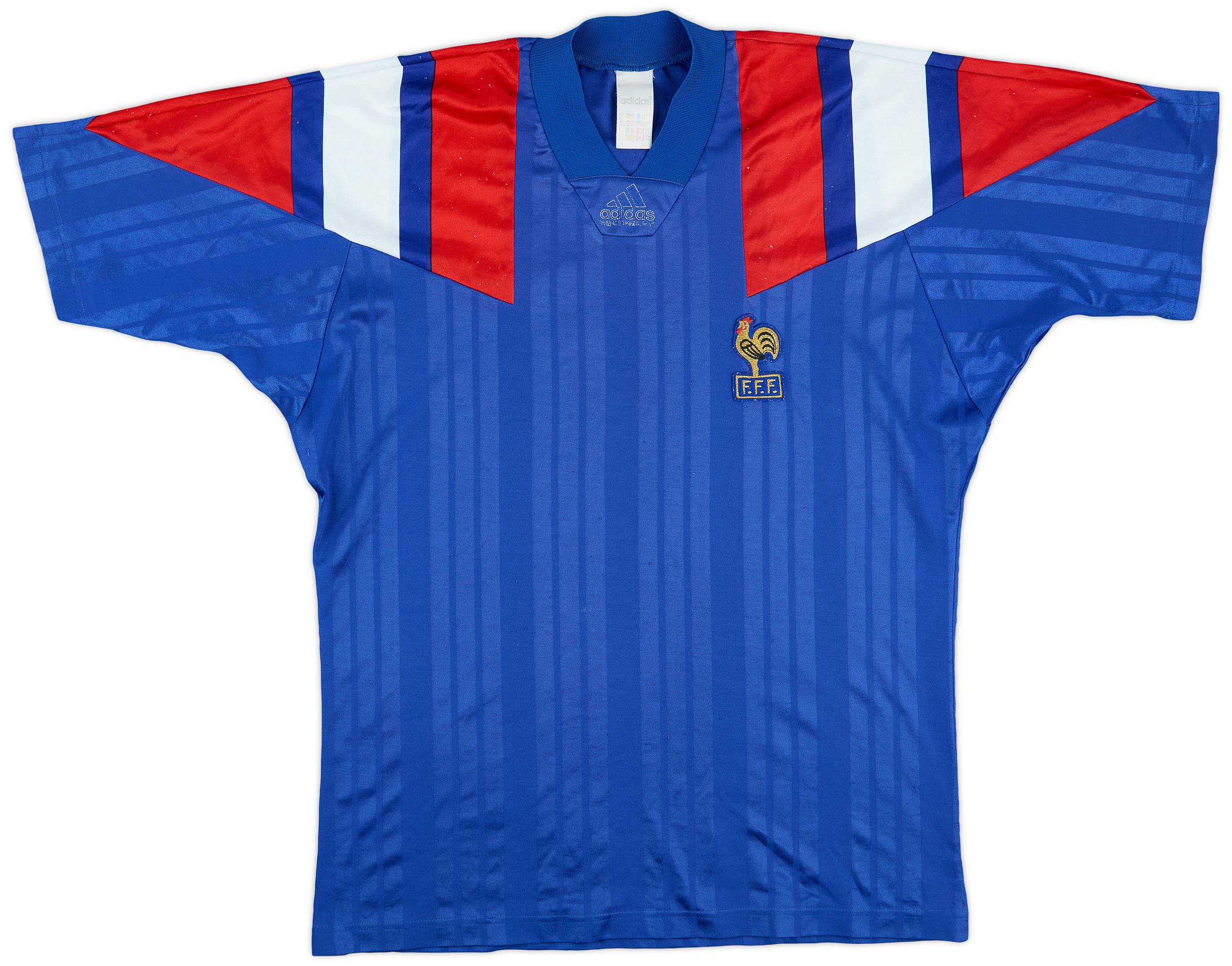 1992-94 France Home Shirt - 5/10 - (L/XL)