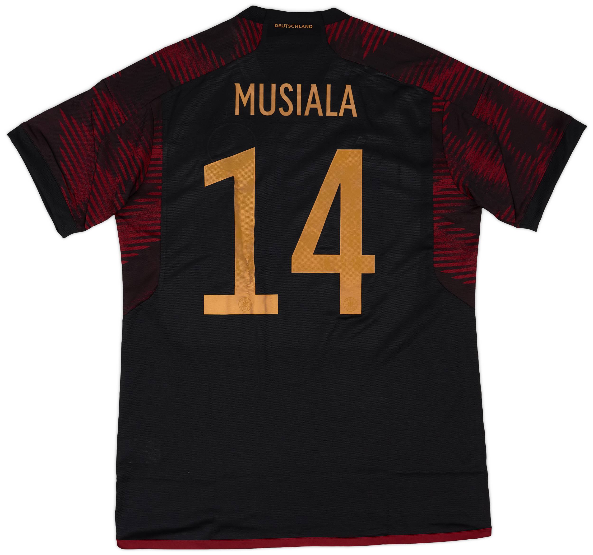 2022-23 Germany Away Shirt Musiala #14 (L)