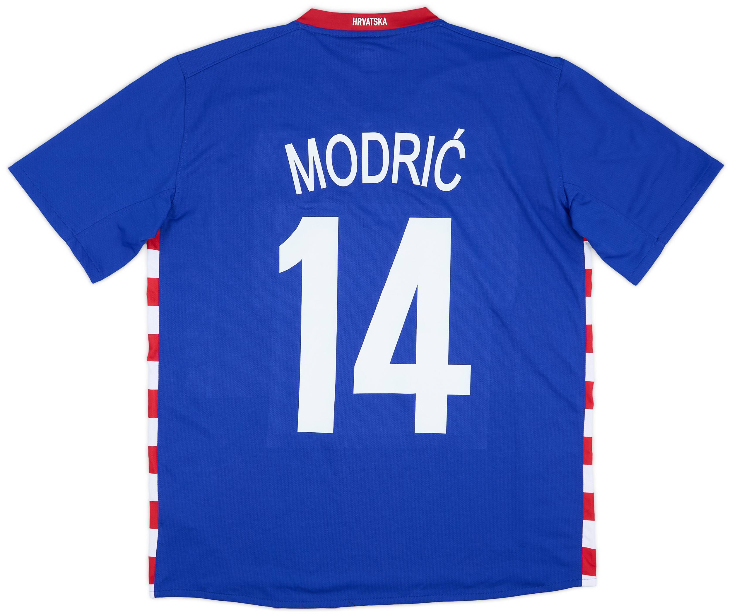 2007-09 Croatia Away Shirt Modric #14 - 7/10 - (XL)