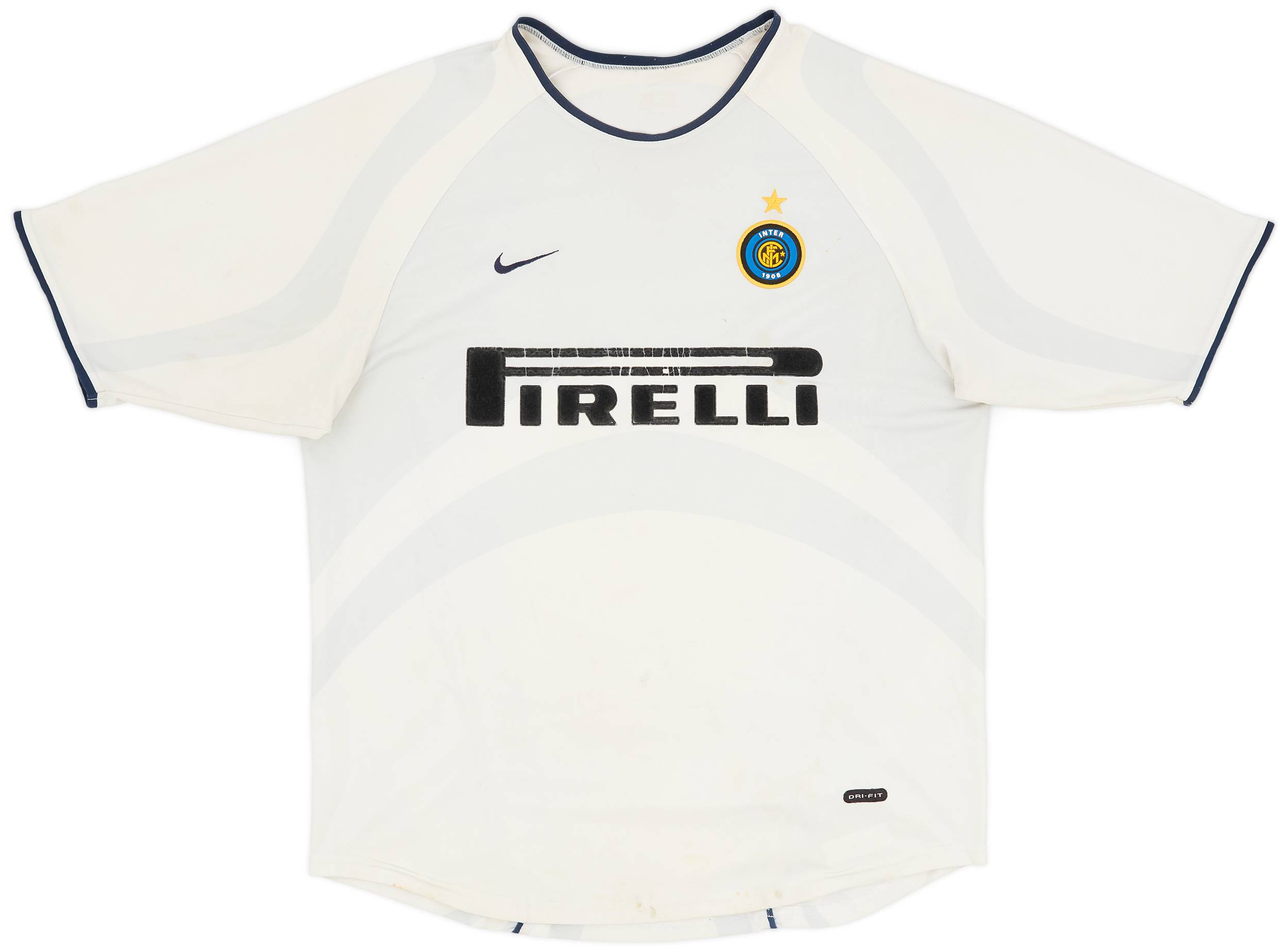2001-02 Inter Milan Away Shirt - 4/10 - (L)