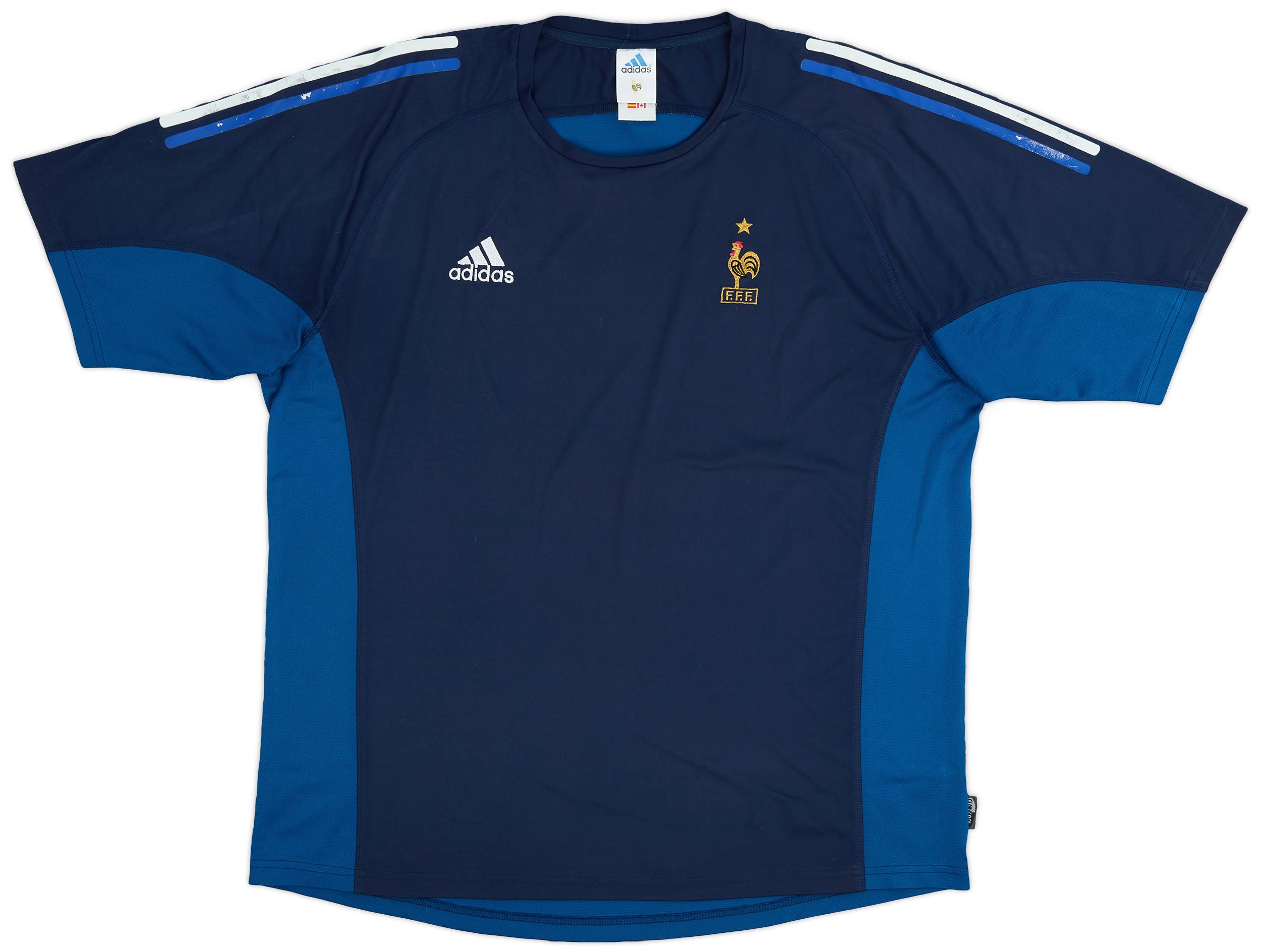 2001-02 France adidas Training Shirt - 8/10 - (XXL)