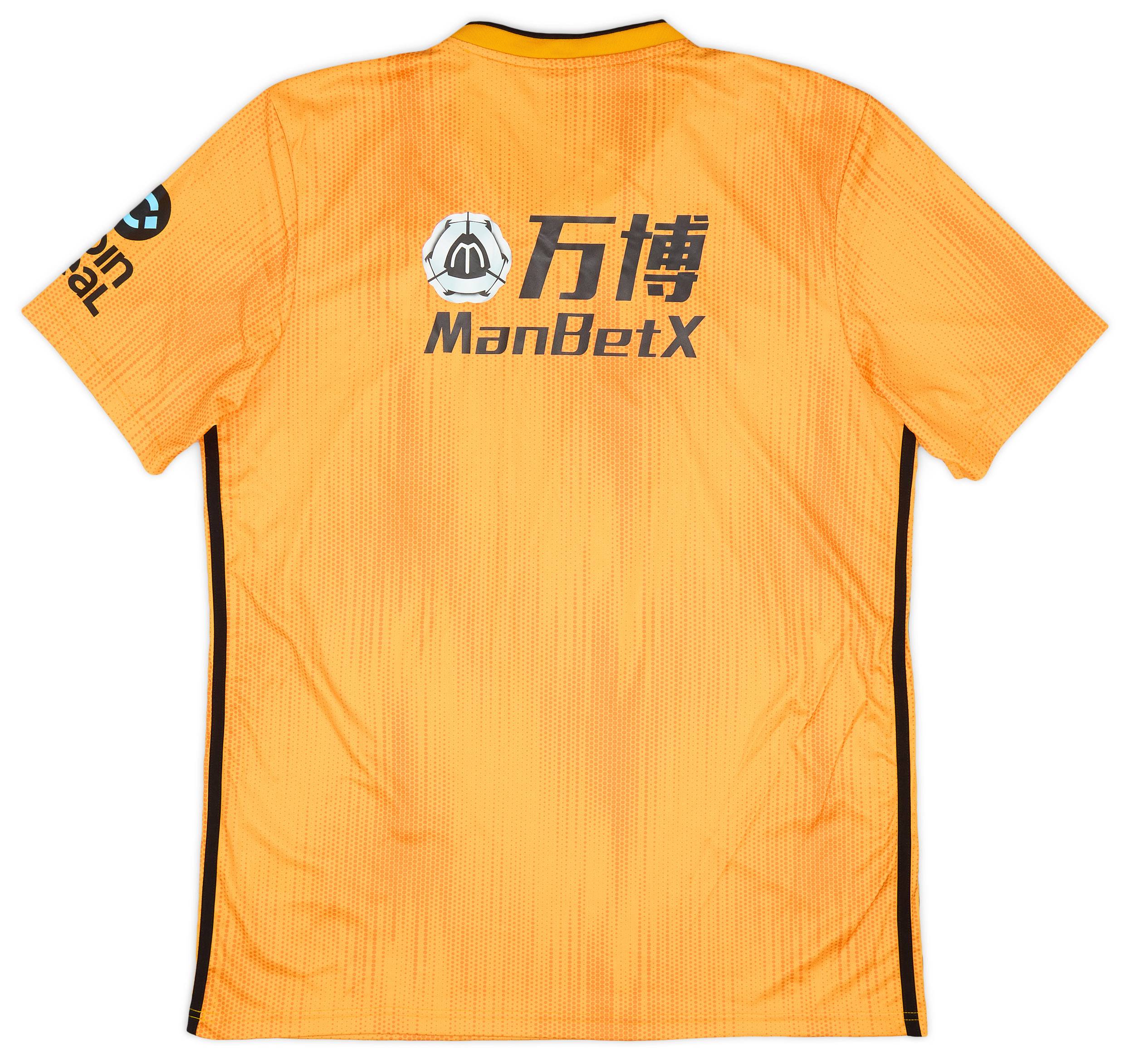 2019-20 Wolves Home Shirt - 9/10 - (L)