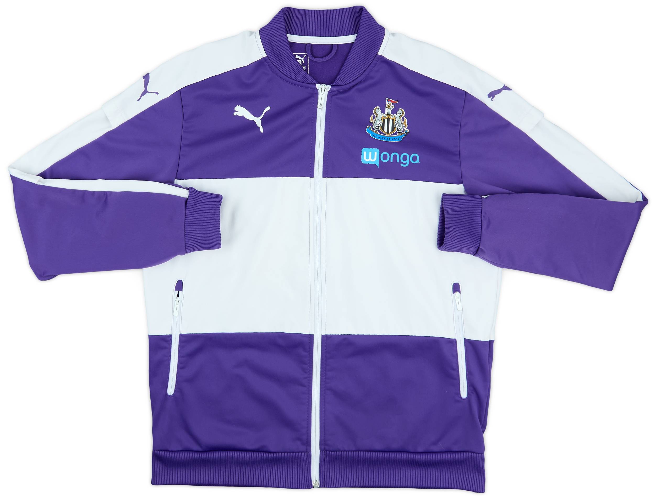 2016-17 Newcastle Puma Track Jacket - 6/10 - (M)