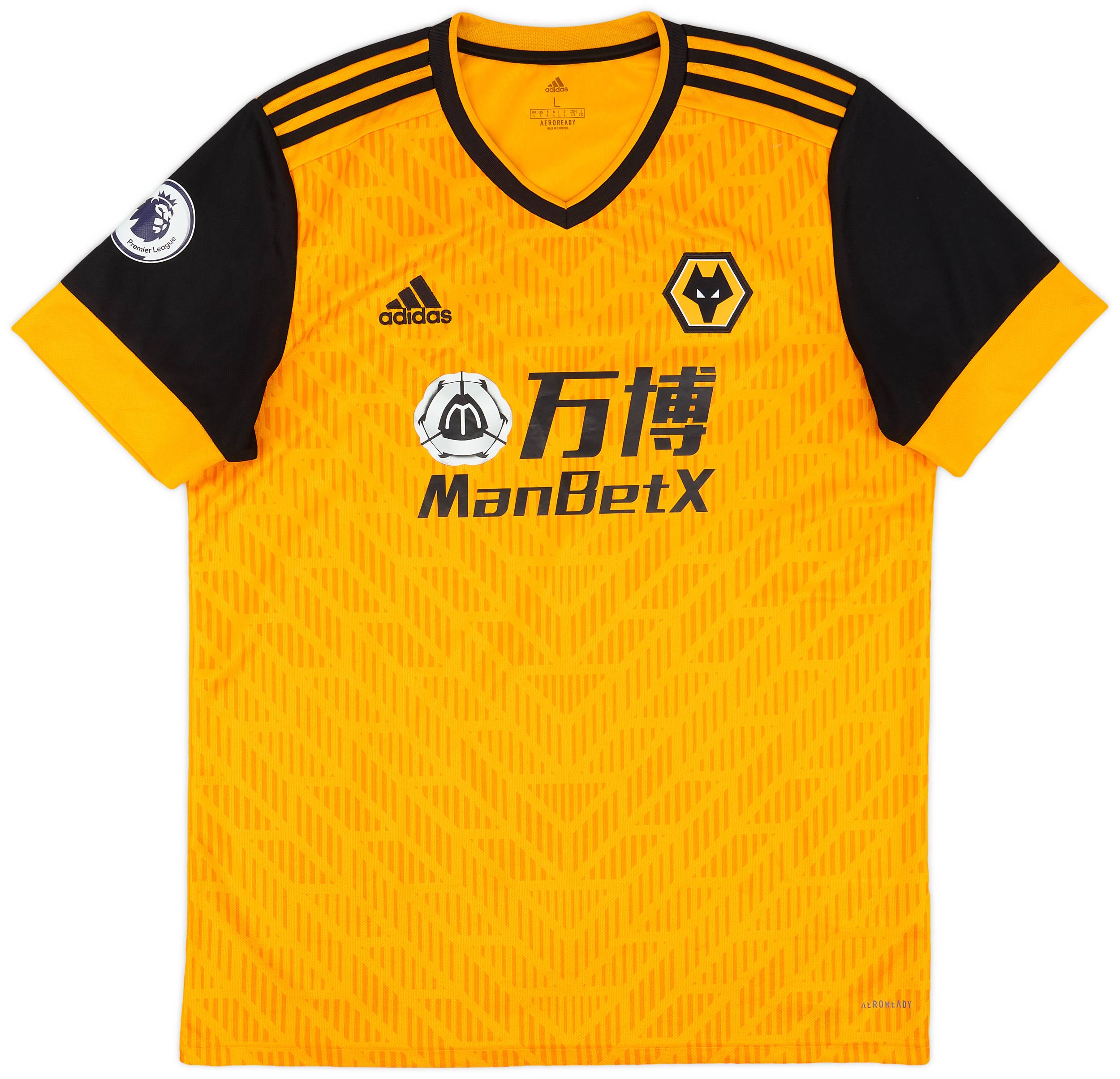 2020-21 Wolves Home Shirt - 8/10 - (L)
