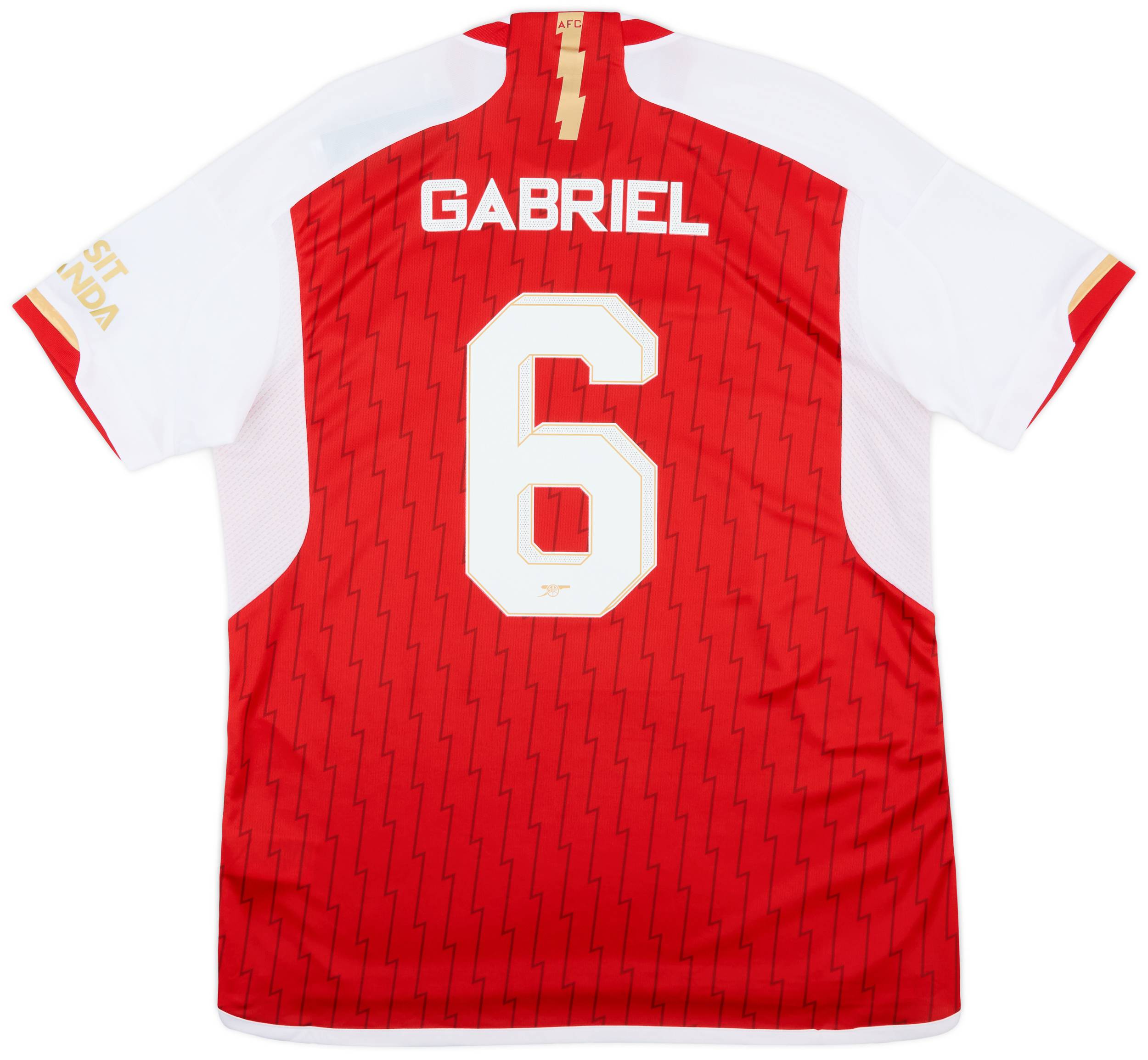 2023-24 Arsenal Home Shirt Gabriel #6