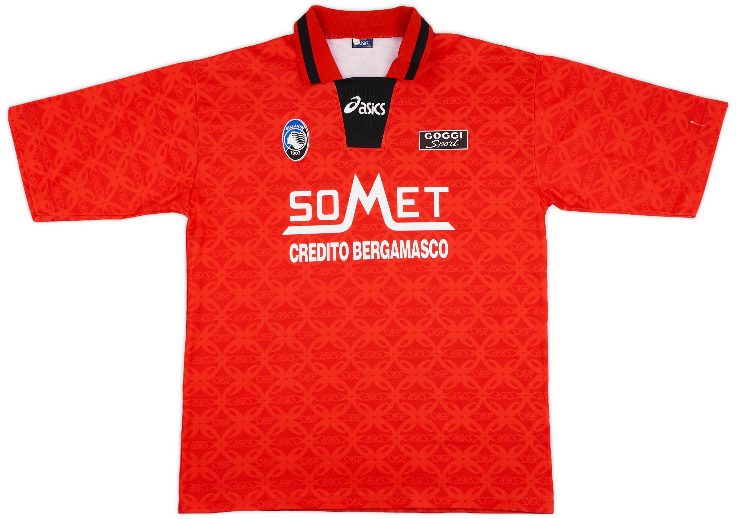 1995-96 Atalanta Asics Training Shirt - 8/10 - (XL)