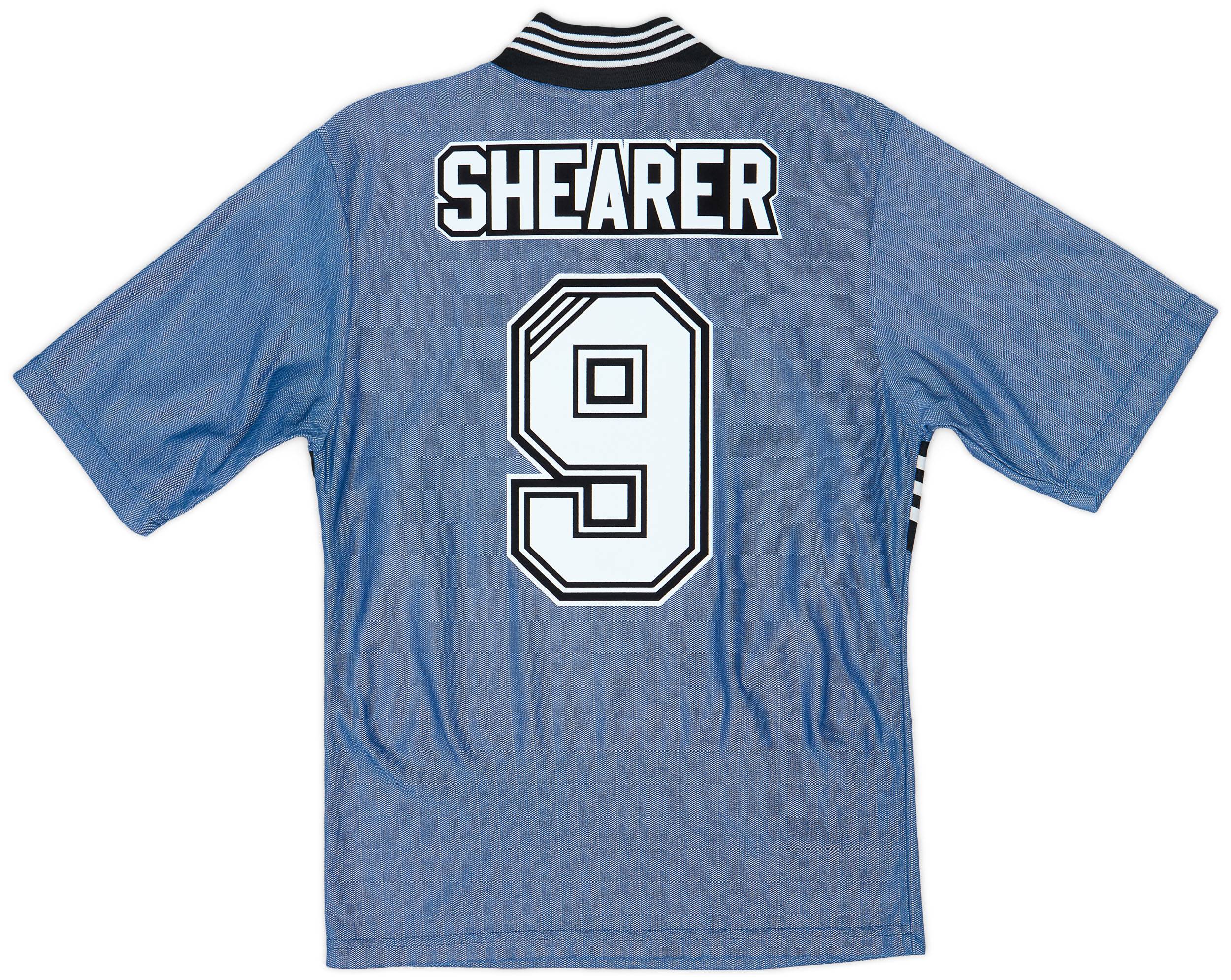 1996-97 Newcastle Away Shirt Shearer #9 - 8/10 - (S)