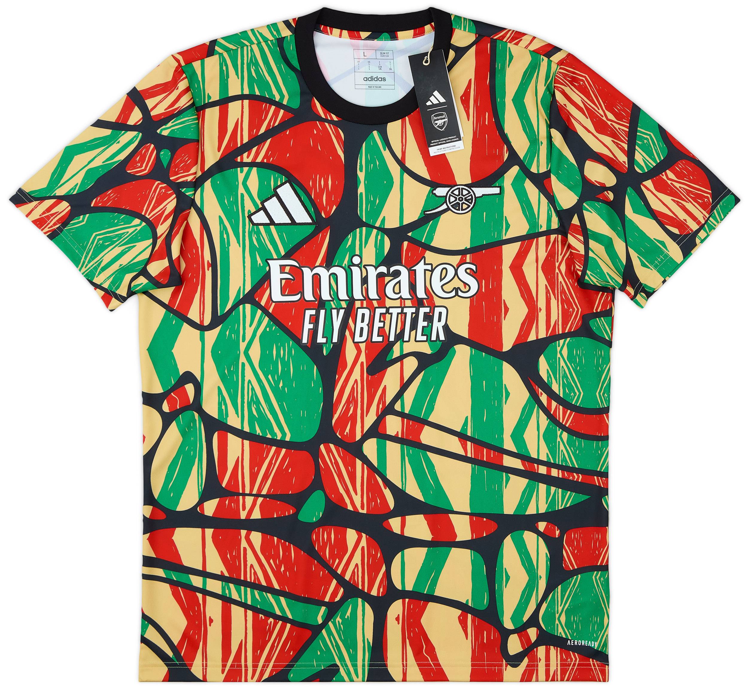 2024-25 Arsenal adidas Pre-Match Shirt