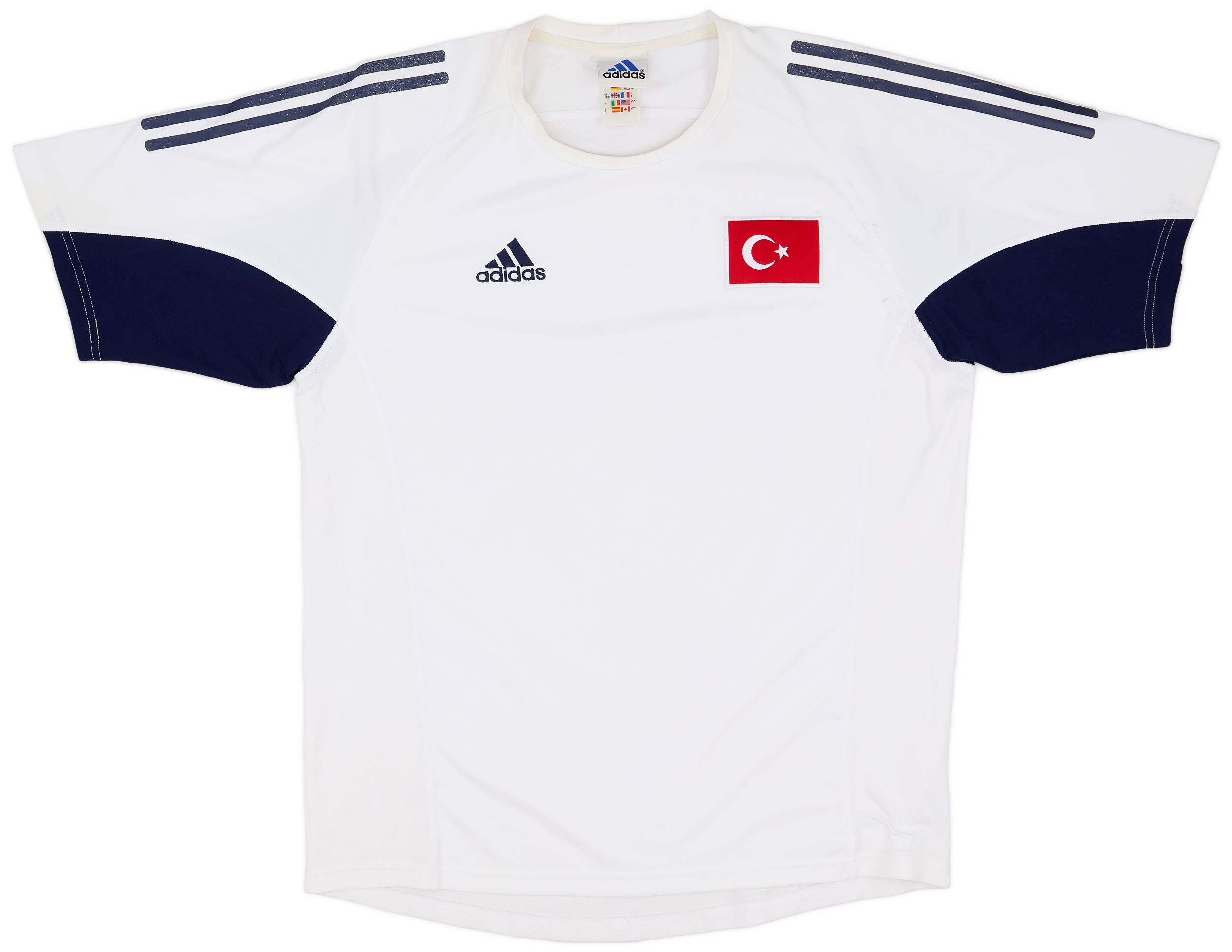 2002-03 Turkey adidas Training Shirt - 7/10 - (L)