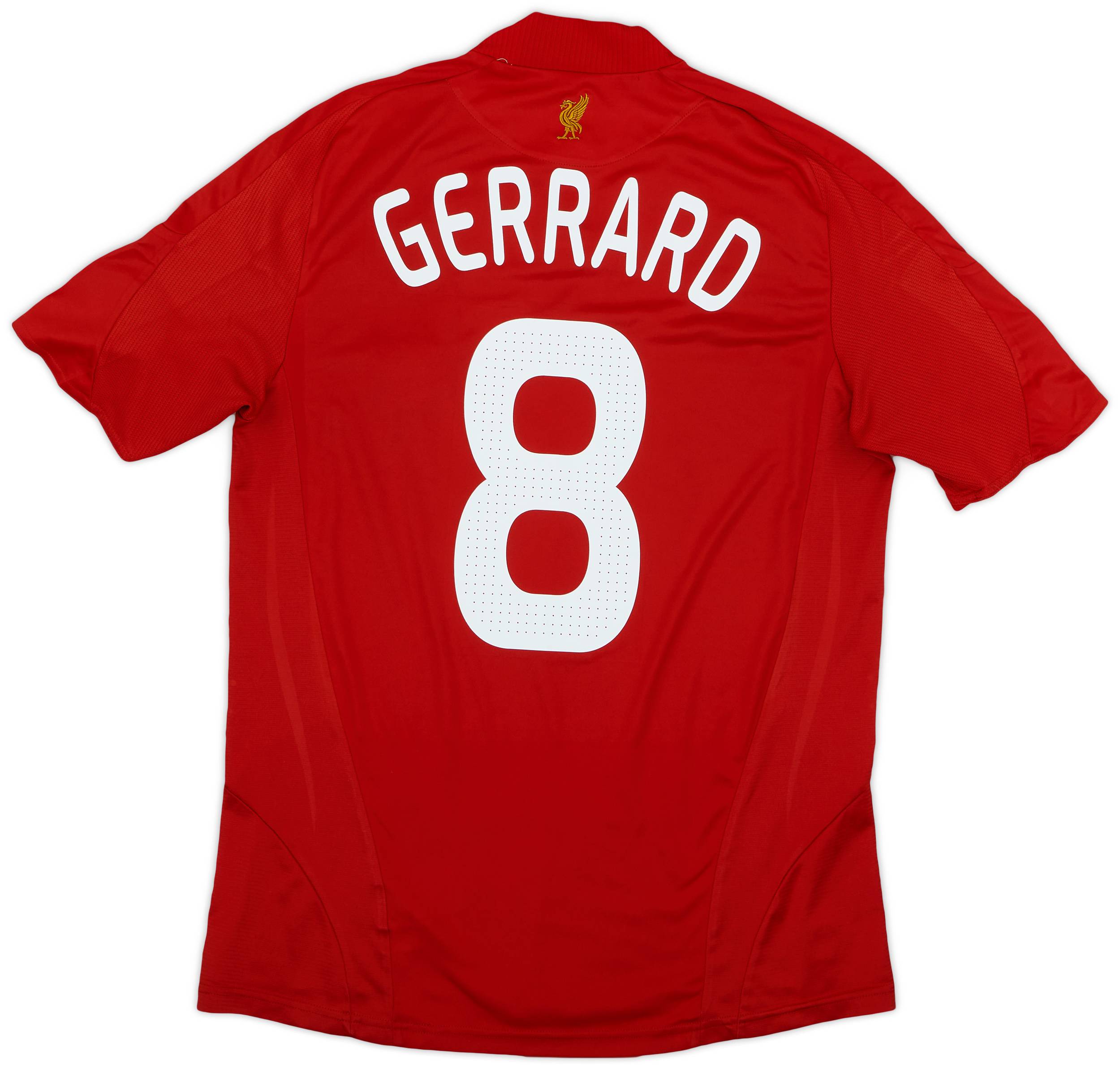 2008-10 Liverpool Home Shirt Gerrard #8 - 6/10 - (M)