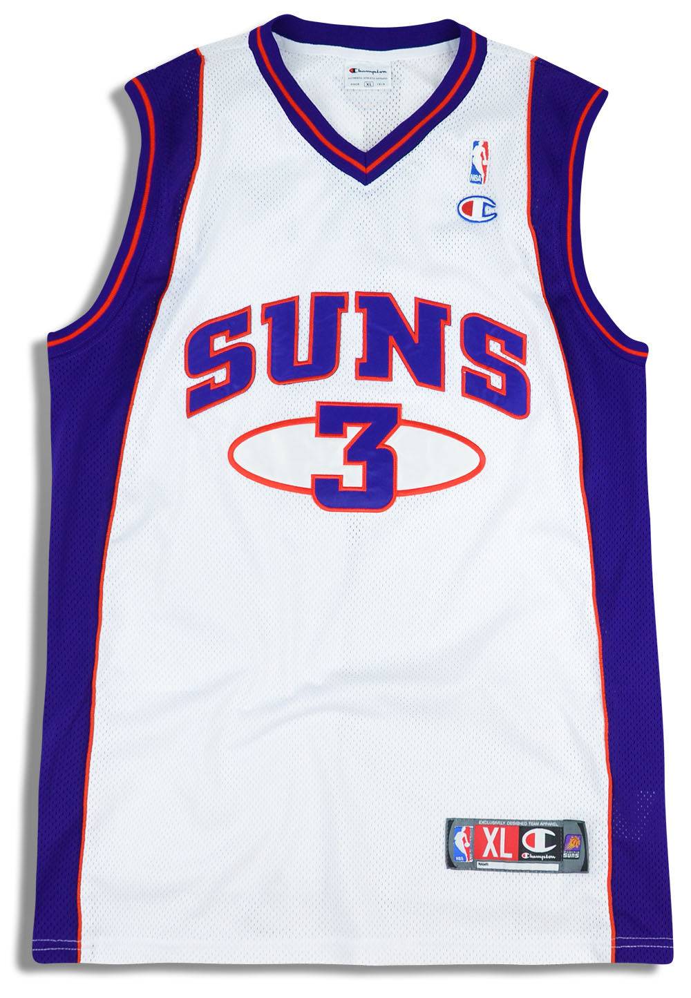 2005-08 Phoenix Suns Diaw #3 Authentic Champion Jersey (Home) XL