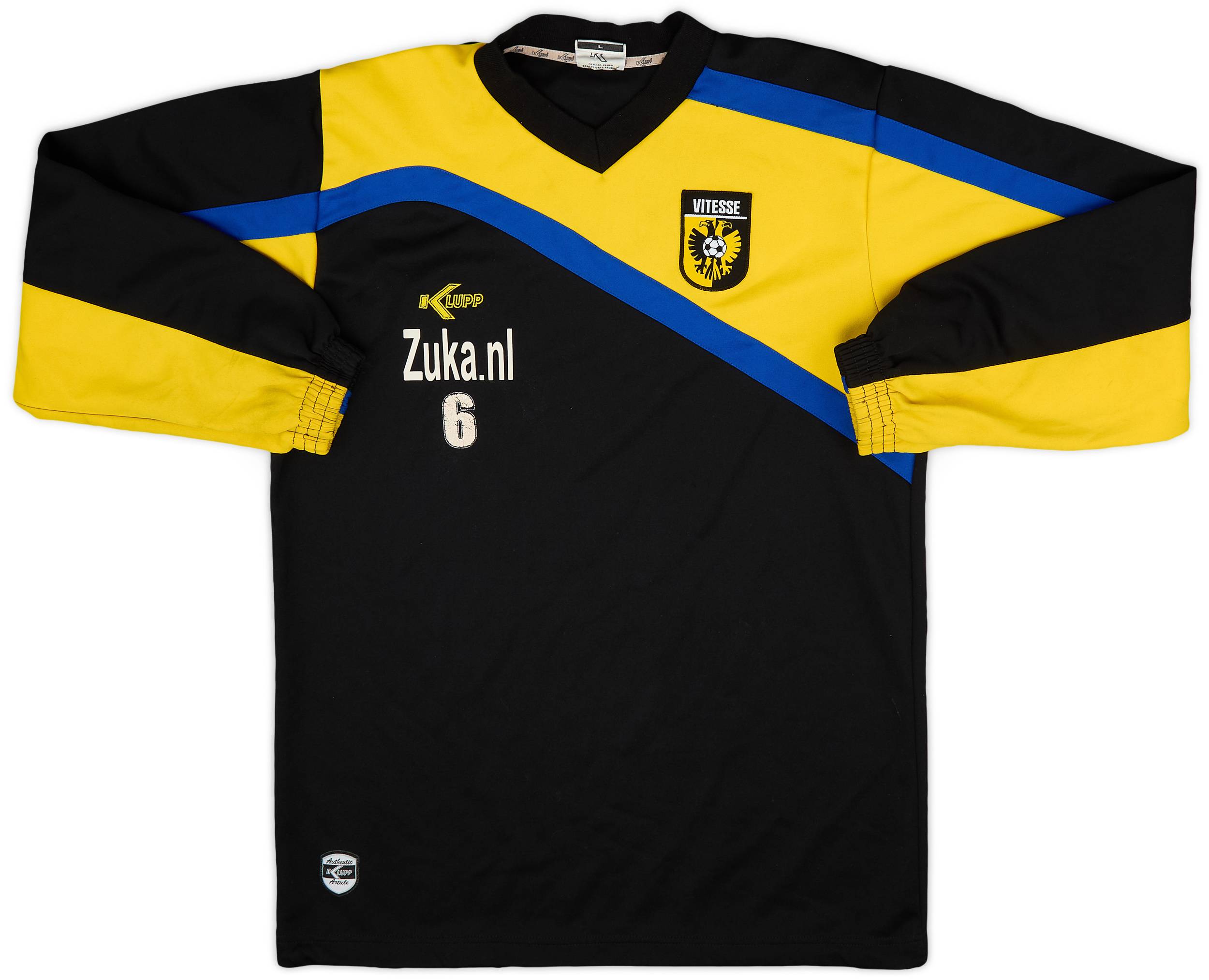 2011-12 Vitesse Player Issue Klupp Sweat Top - 6/10 - (L)