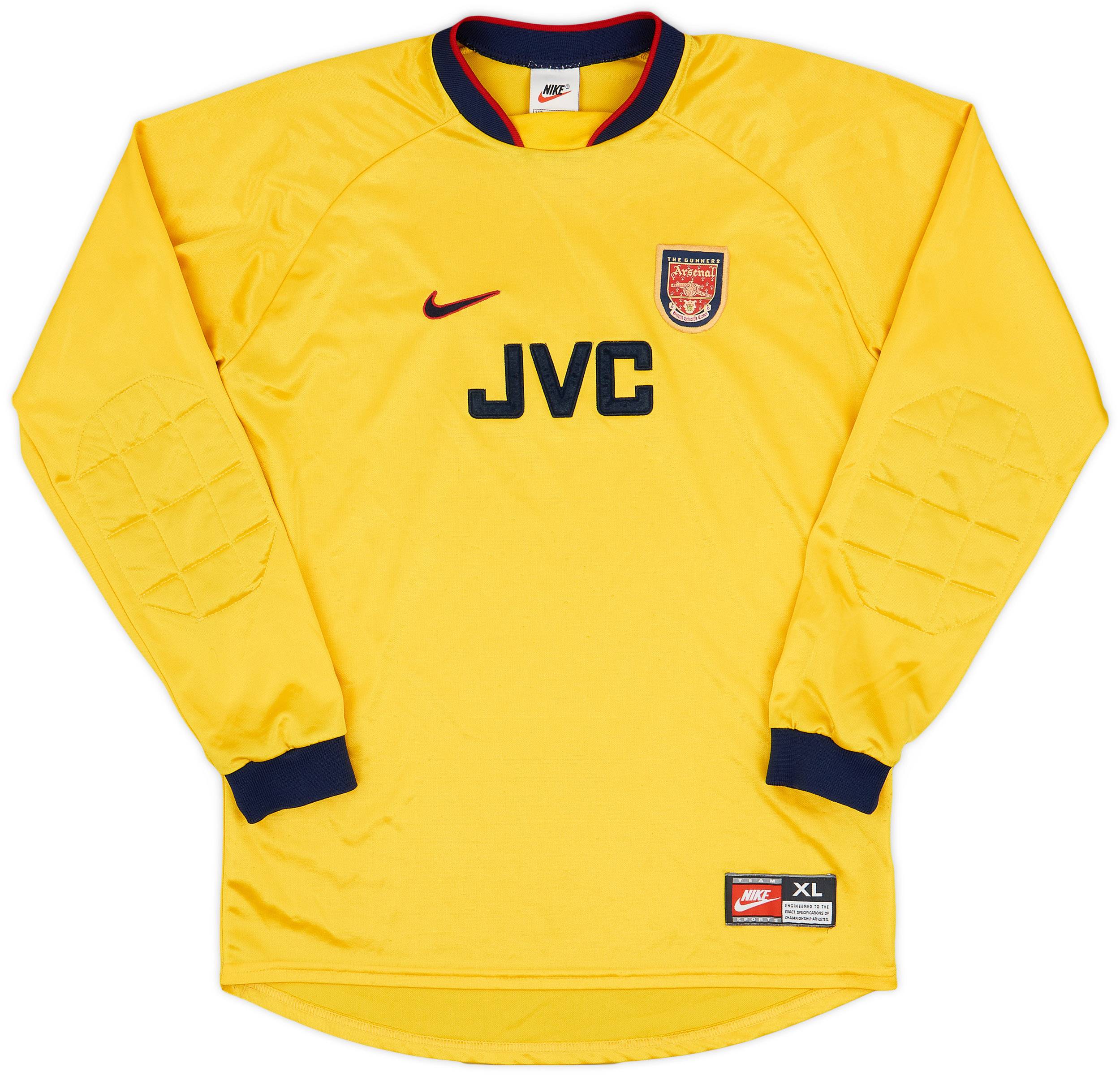 1997-98 Arsenal GK Shirt - 9/10 - (XL.Boys)