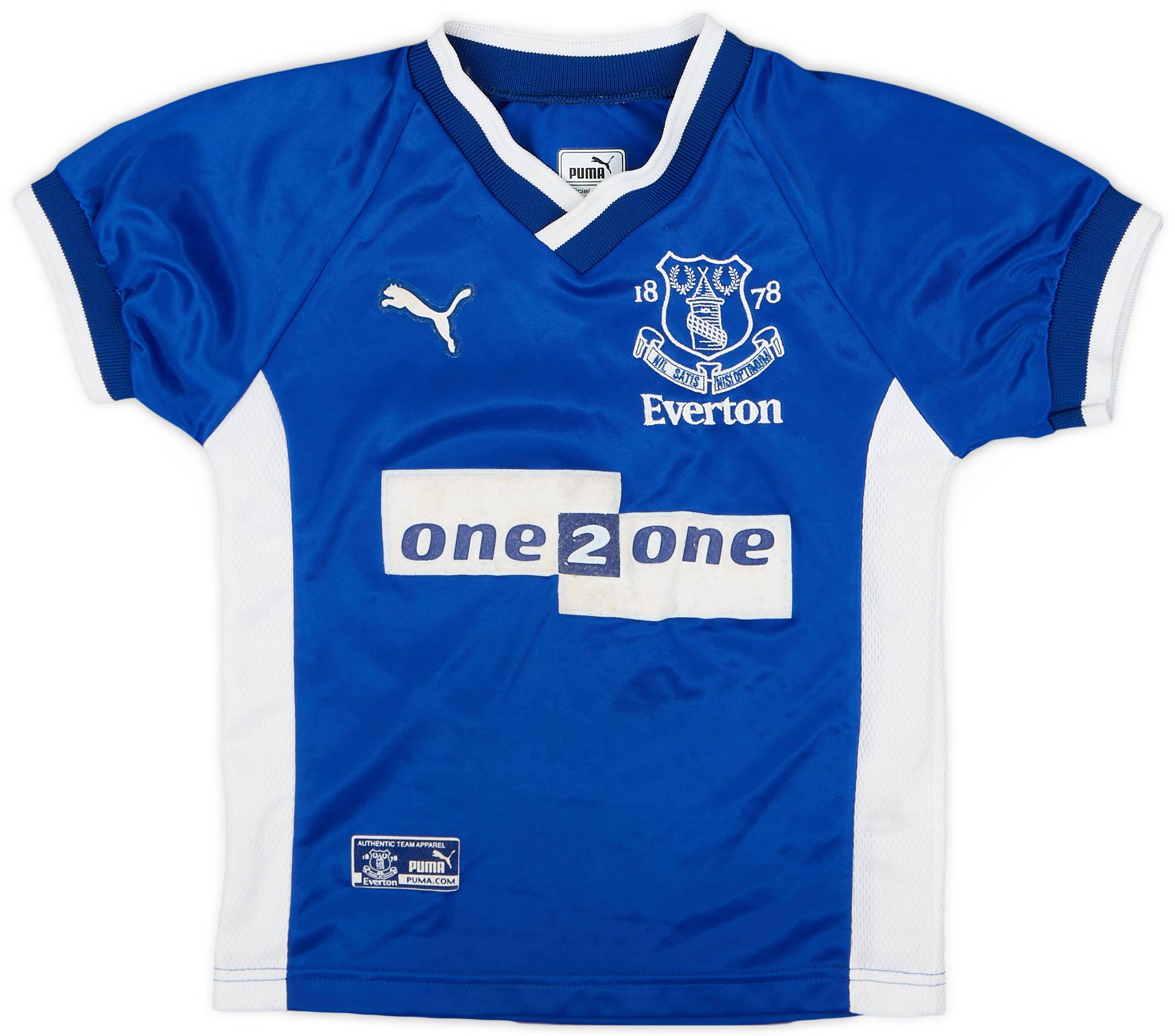2000-02 Everton Home Shirt - 8/10 - (3-4 Years)