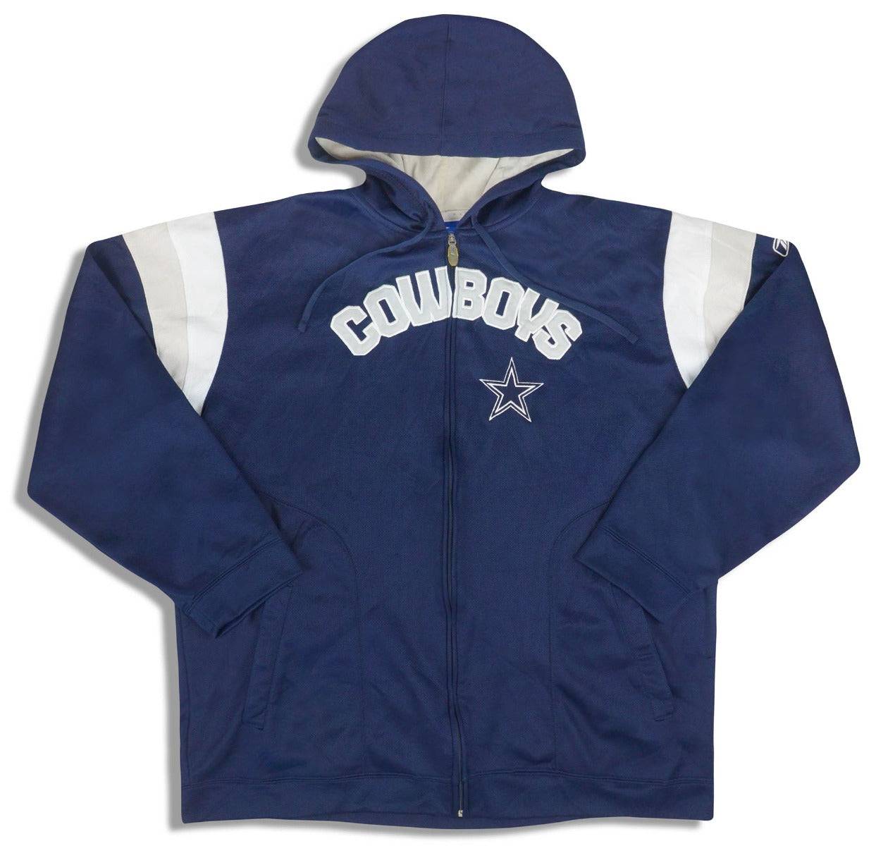 2006-08 Dallas Cowboys Reebok Hooded Sweat Top XL