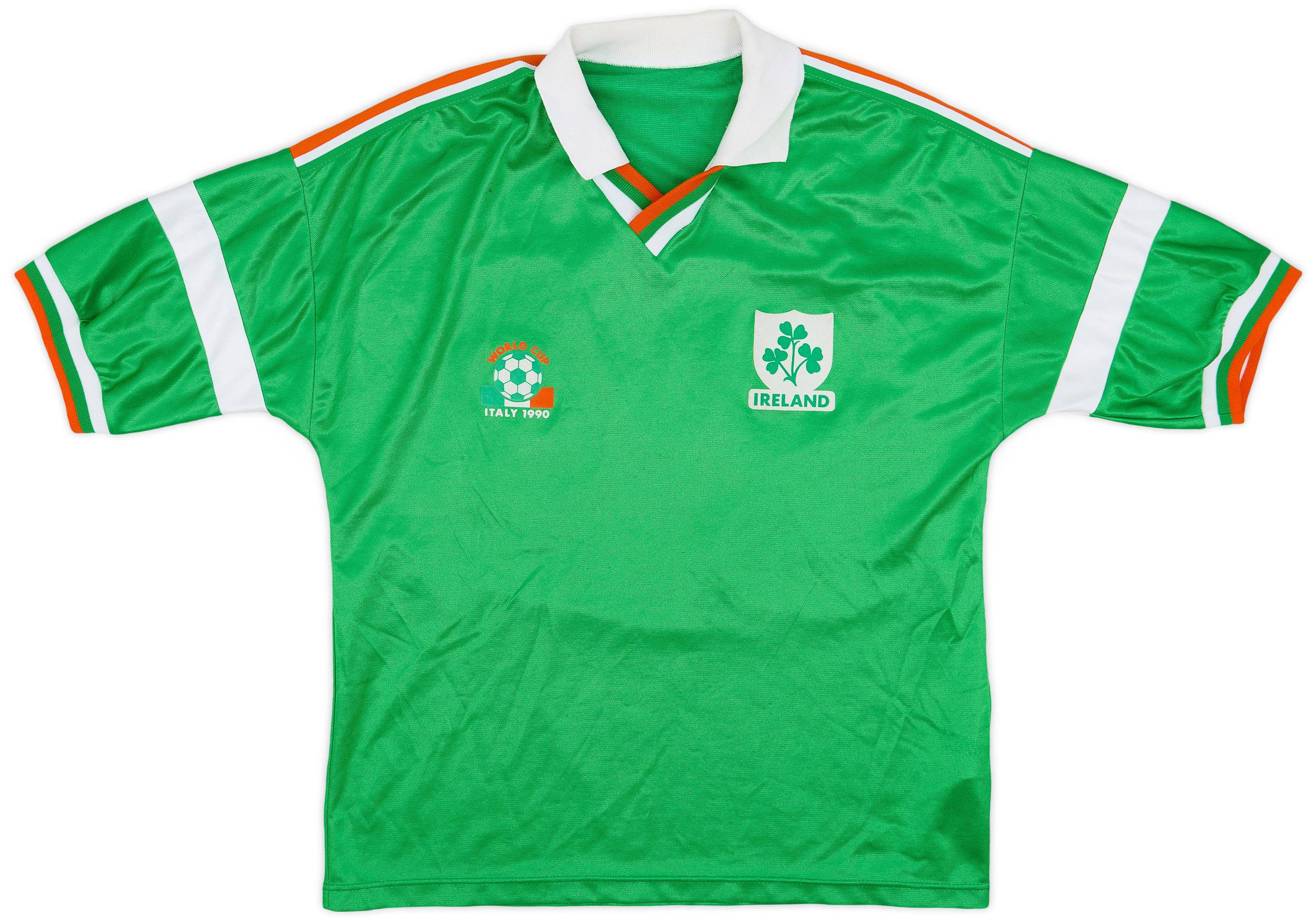 1990 Ireland World Cup Training Shirt - 8/10 - (M)