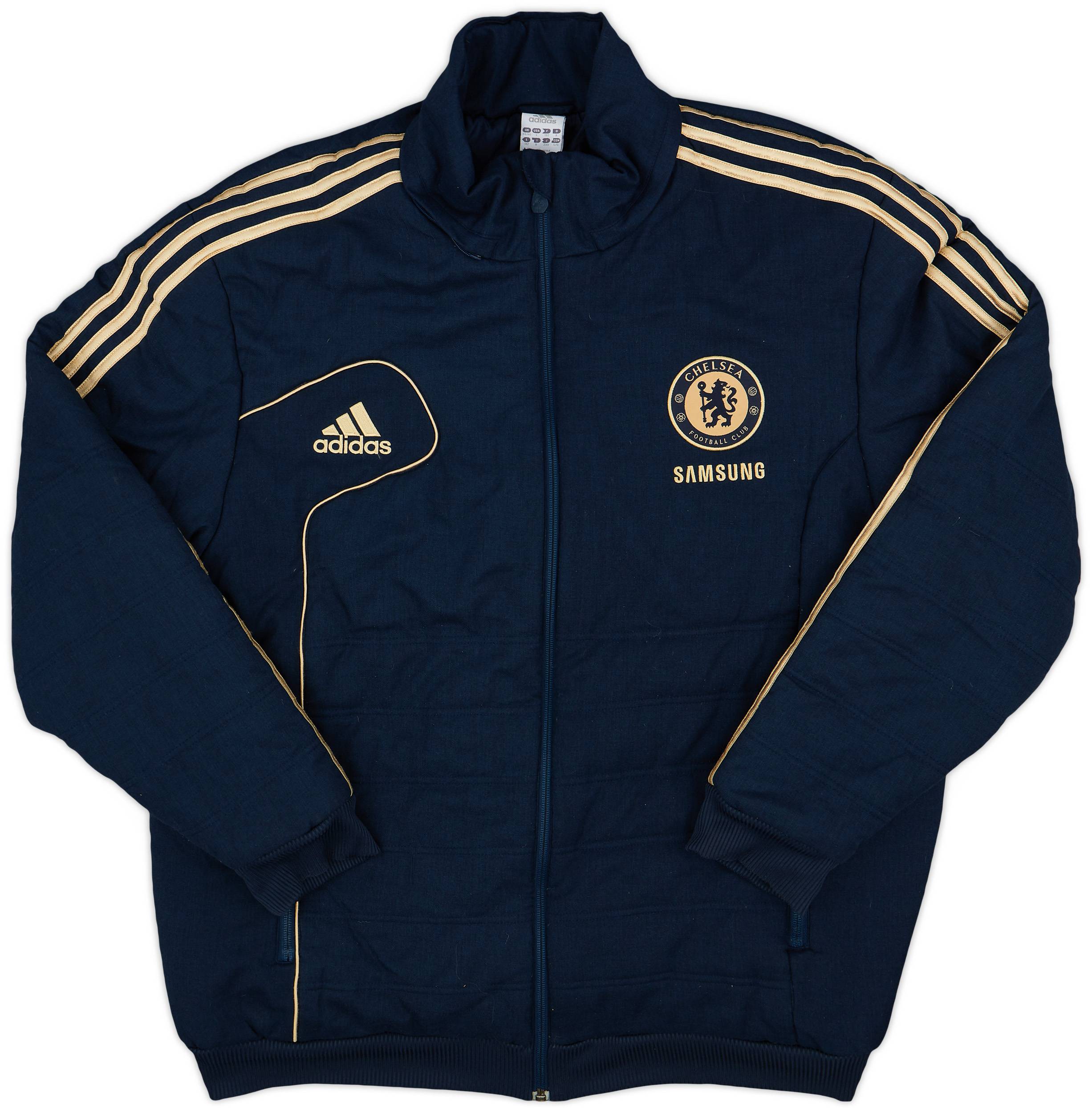 2012-13 Chelsea adidas Padded Bench Coat - 8/10 - (L/XL)