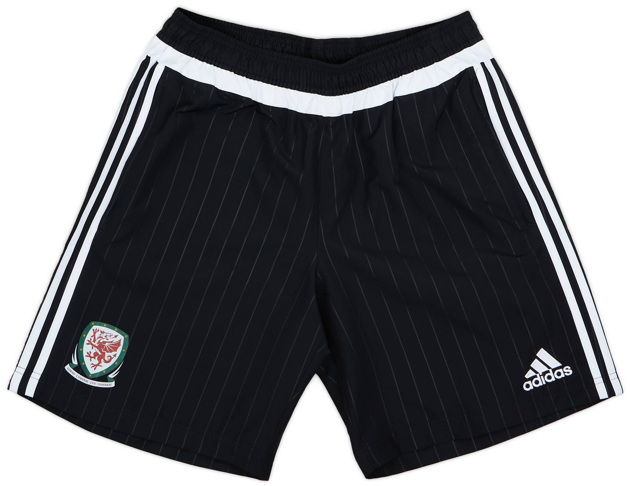 2015-16 Wales adidas Training Shorts - As New - (S)
