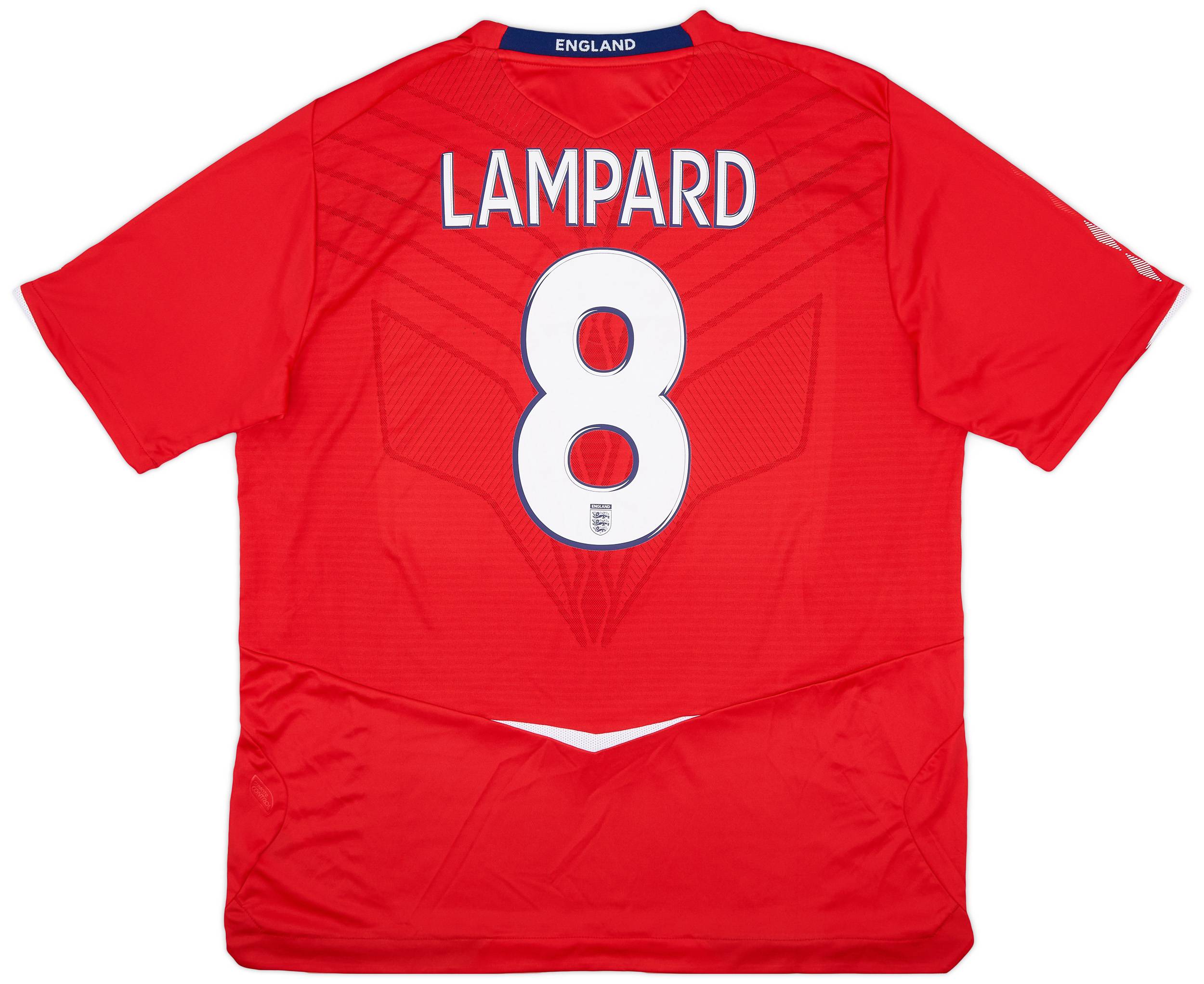 2008-10 England Away Shirt Lampard #8 (XXL)